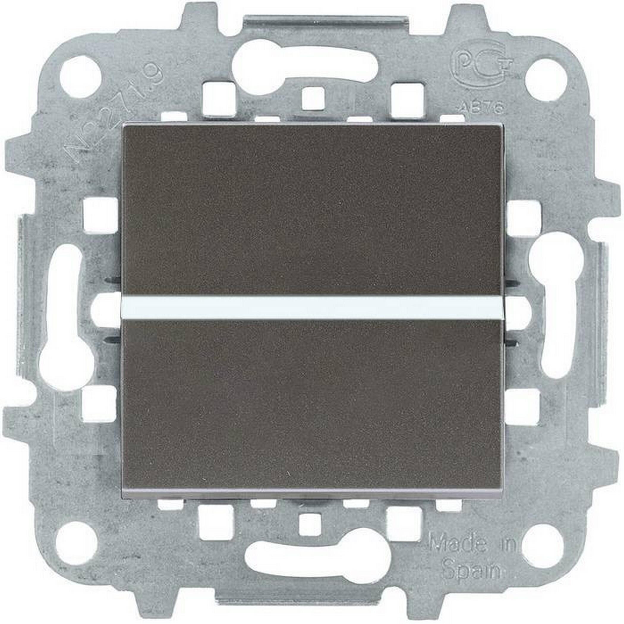 Pulsador con luz NIESSEN Zenit plata | Leroy Merlin