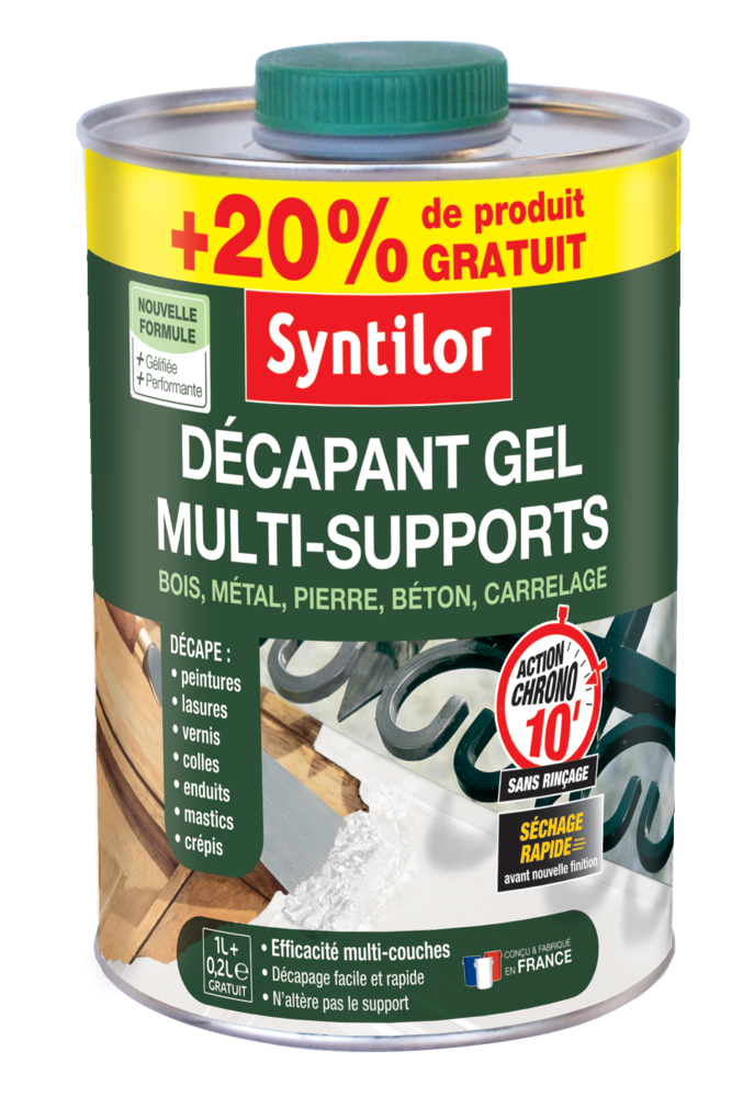 Décapant multimatière Gel SYNTILOR 1.2L | Leroy Merlin