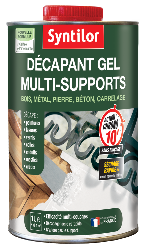 Décapant multimatière Gel SYNTILOR 1L | Leroy Merlin