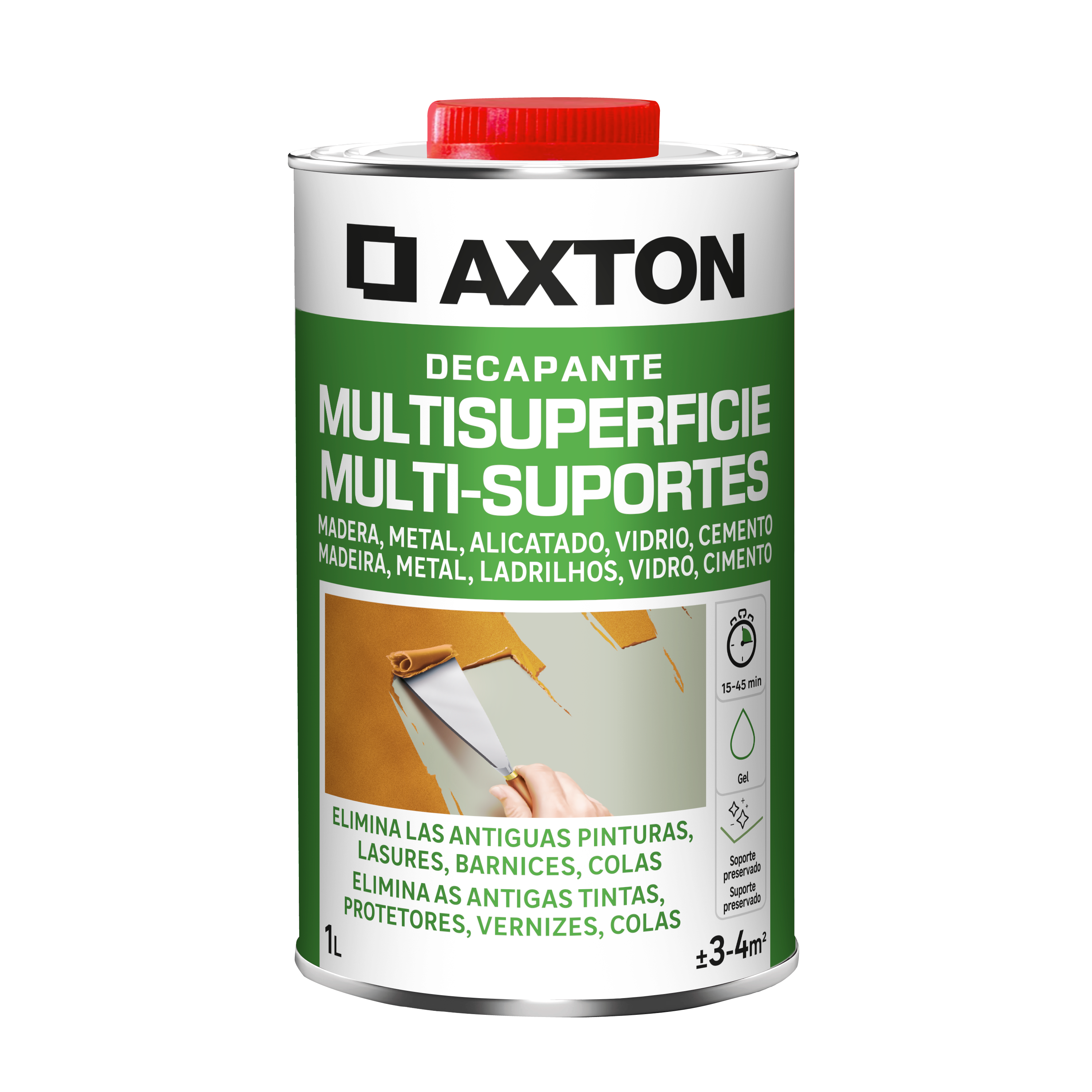Decapante multisuperficies AXTON 1 litro | Leroy Merlin