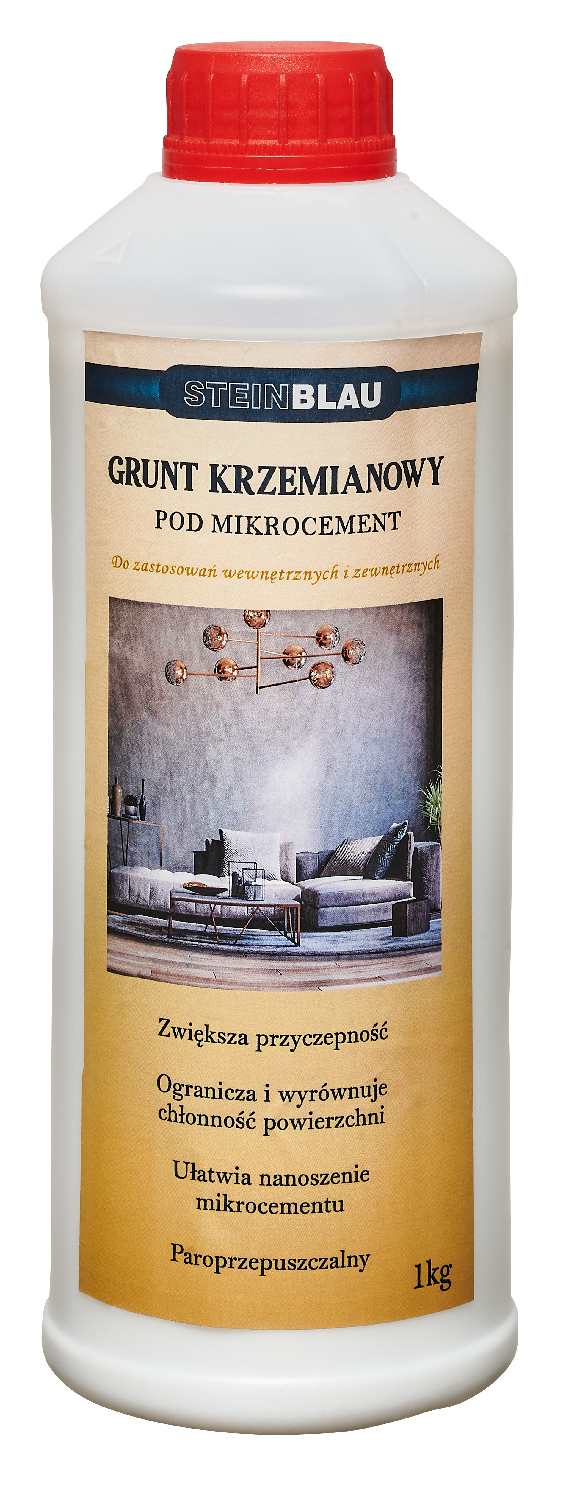 Grunt krzemianowy pod mikrocement 1 kg STEINBLAU - Leroy Merlin