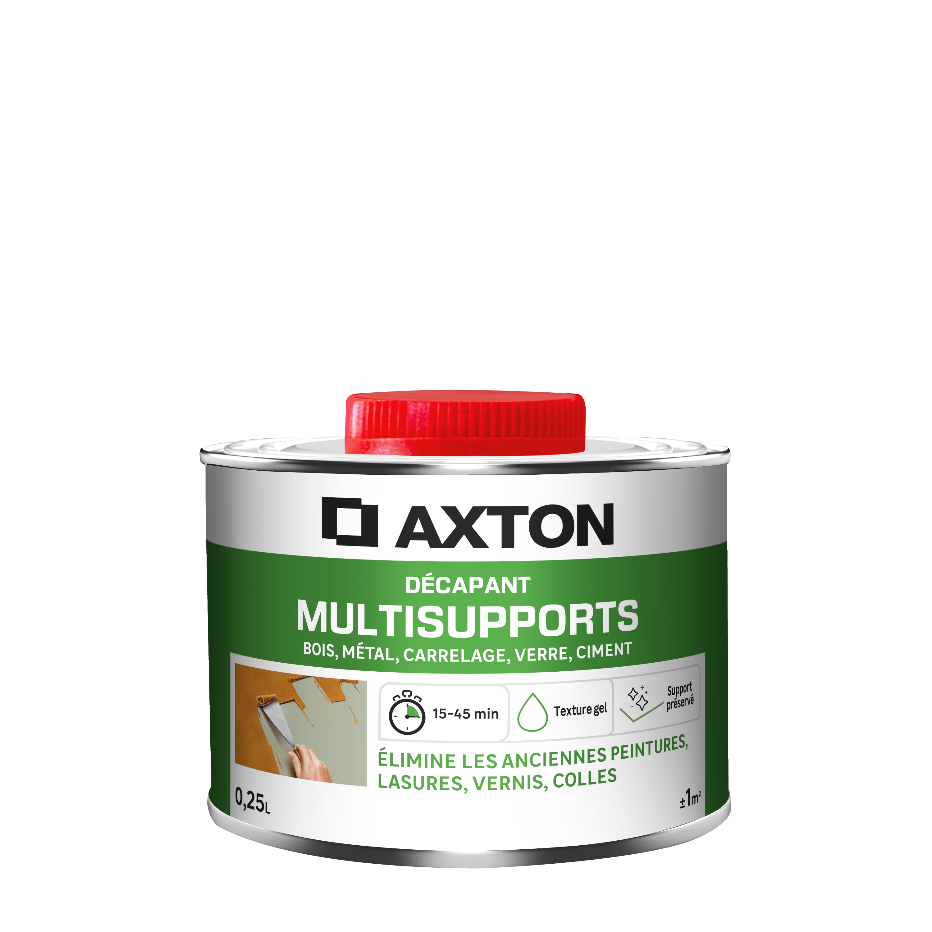 Décapant multisupport AXTON Gel 0.25 l | Leroy Merlin