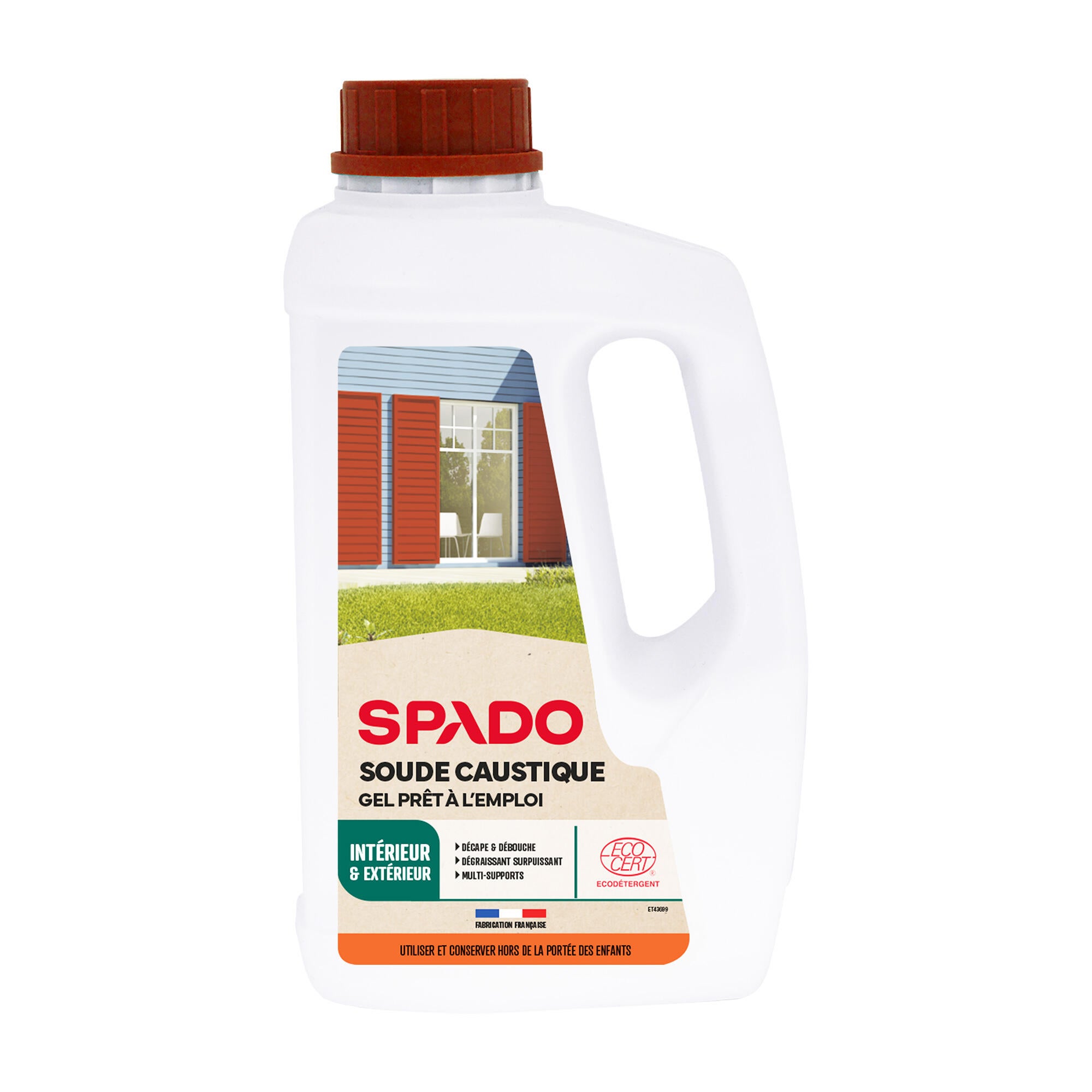 Soude caustique SPADO En gel, 1L | Leroy Merlin