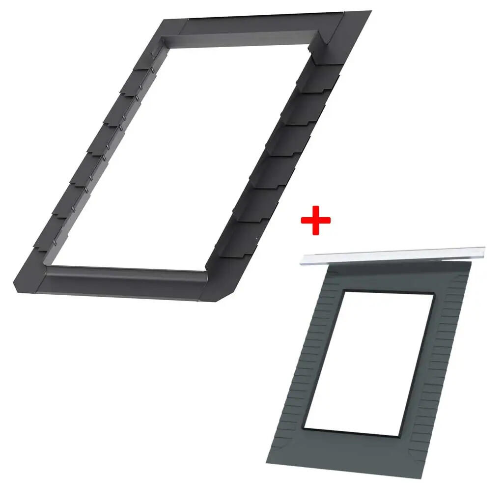 Tapajuntas para ventana de tejado plano de aluminio Velux EL SK08 1000 ...