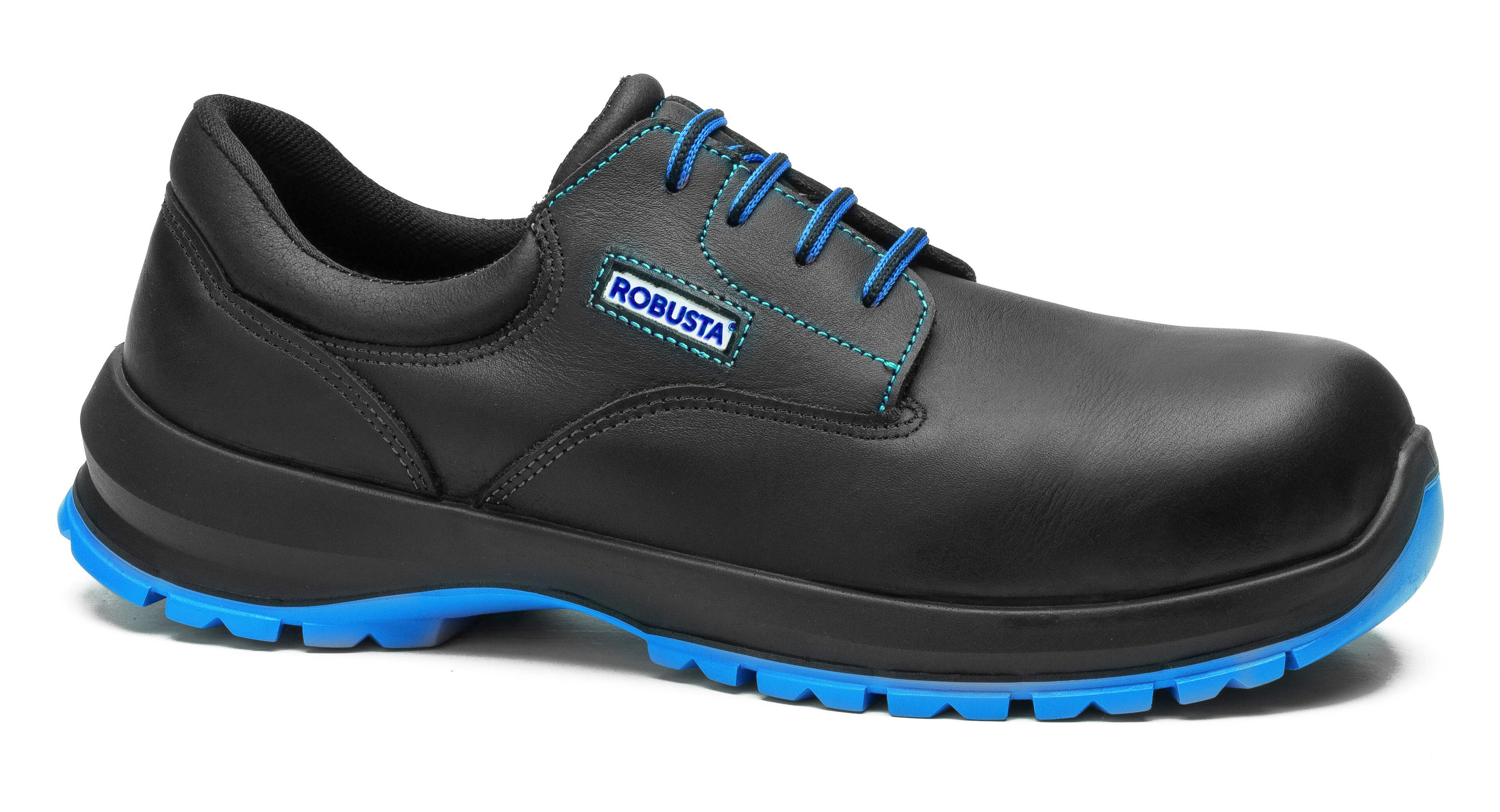 Zapato de seguridad ROBUSTA ENEBRO S3l+CI+HI+fo T 50 | Leroy Merlin