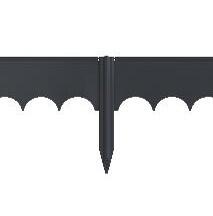 Bordure à planter TETRALINE pvc gris, H.14 x L.78 cm | Leroy Merlin