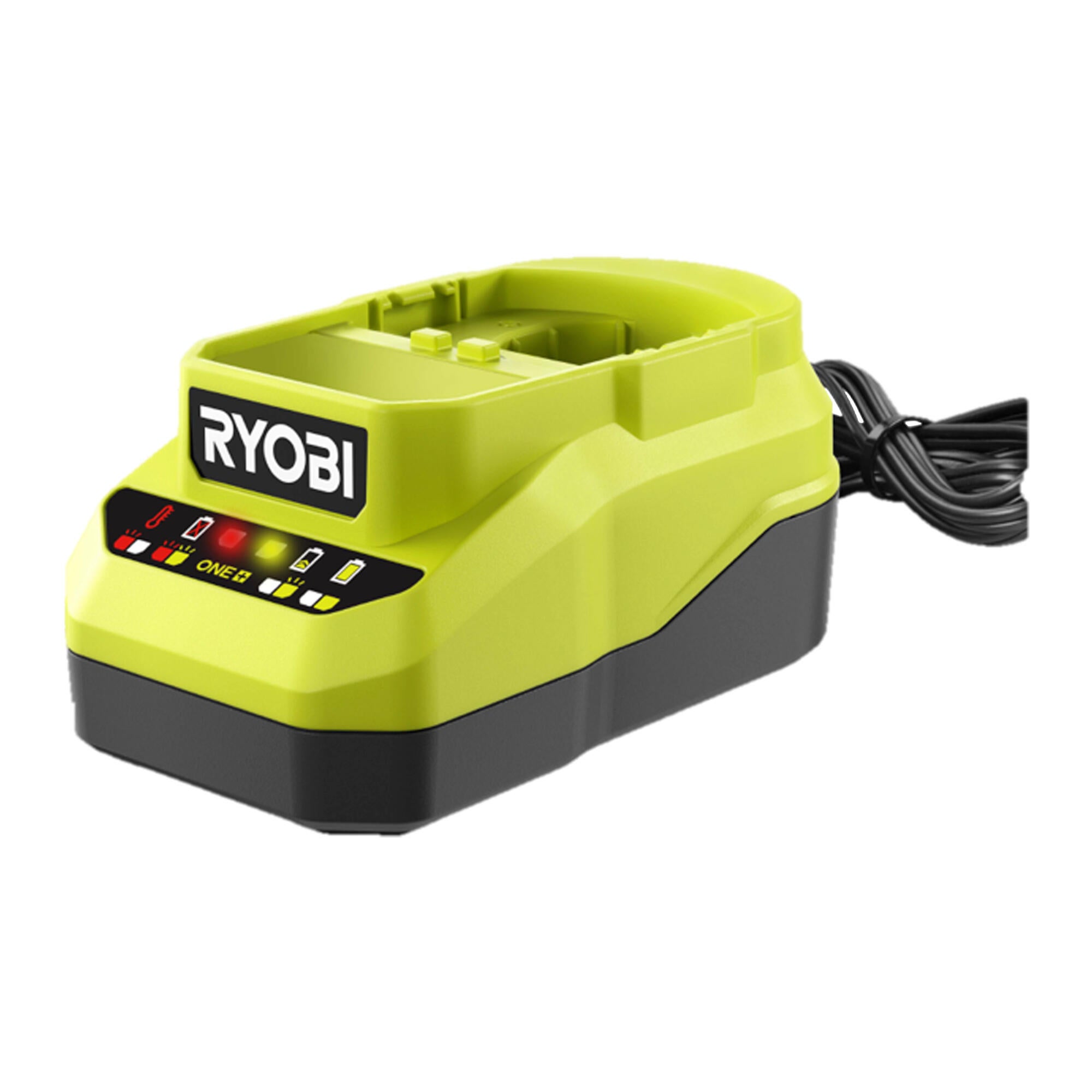 Chargeur rapide RYOBI, 18 V, 2 Ah Rc18120a lithium-ion | Leroy Merlin