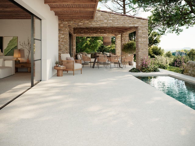 Terrazo para exterior: antideslizante y resistente a la intemperie