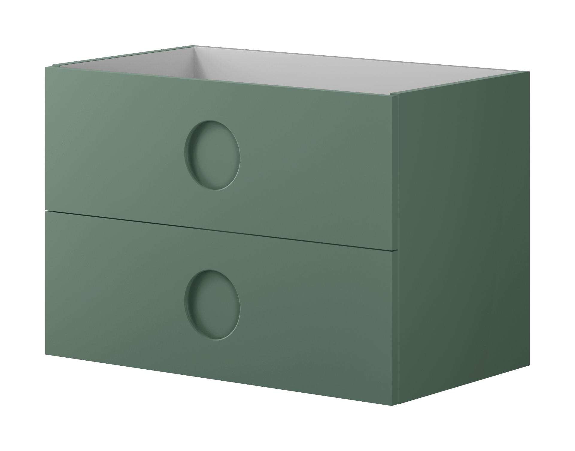 Mueble de baño NEW SPHERE verde 80x45 cm | Leroy Merlin