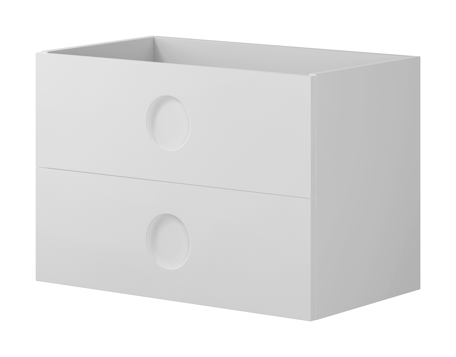 Mueble de baño New Sphere blanco 80x45 cm (lavabo no incluido) | Leroy ...
