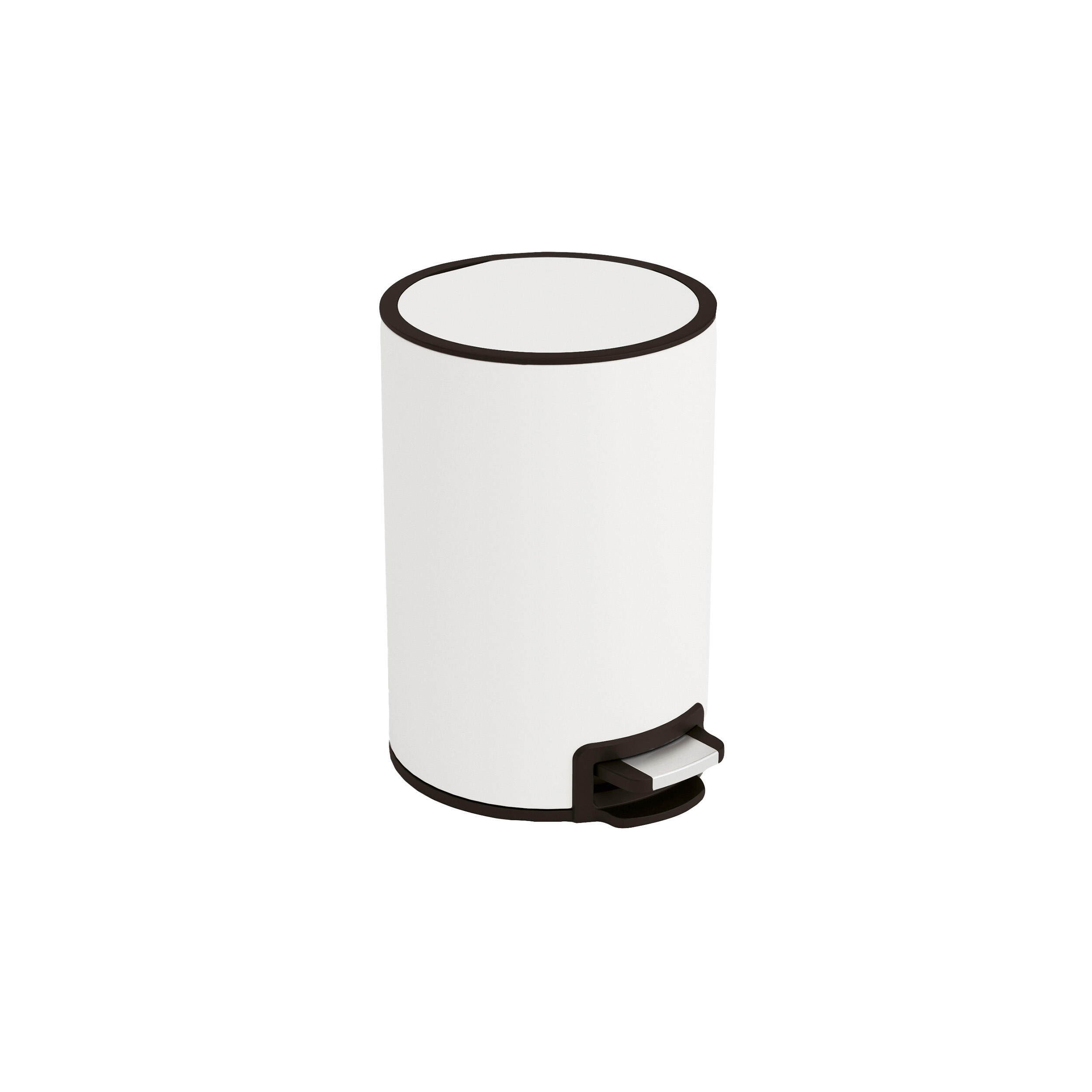 Papelera de baño 5L blanco mate | Leroy Merlin