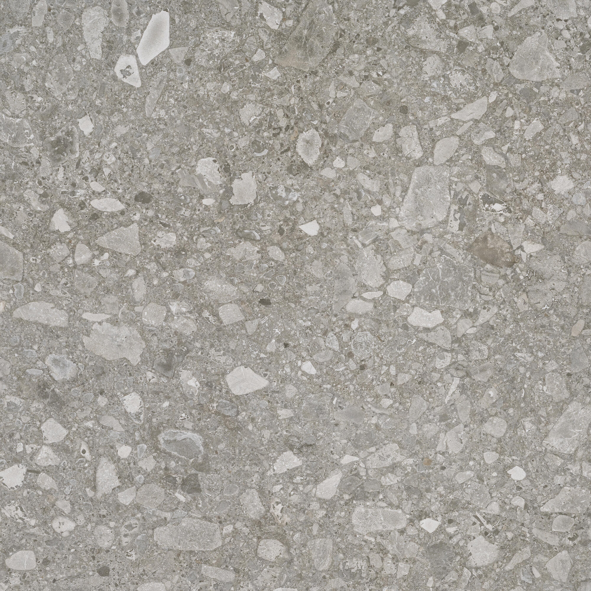 Suelo porcelánico Urbex efecto terrazo marengo 60x60 cm C2 PAMESA ...