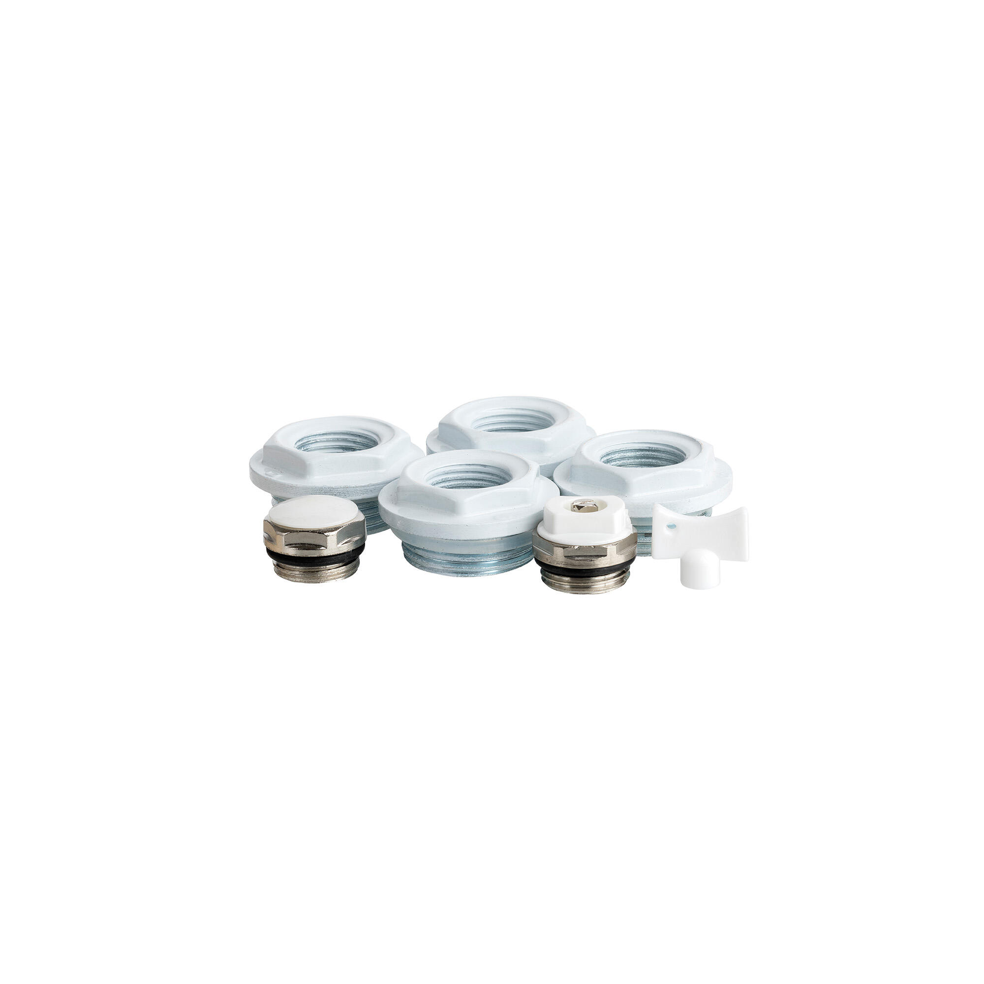 Kit de 4 tapones pintados blancos | Leroy Merlin