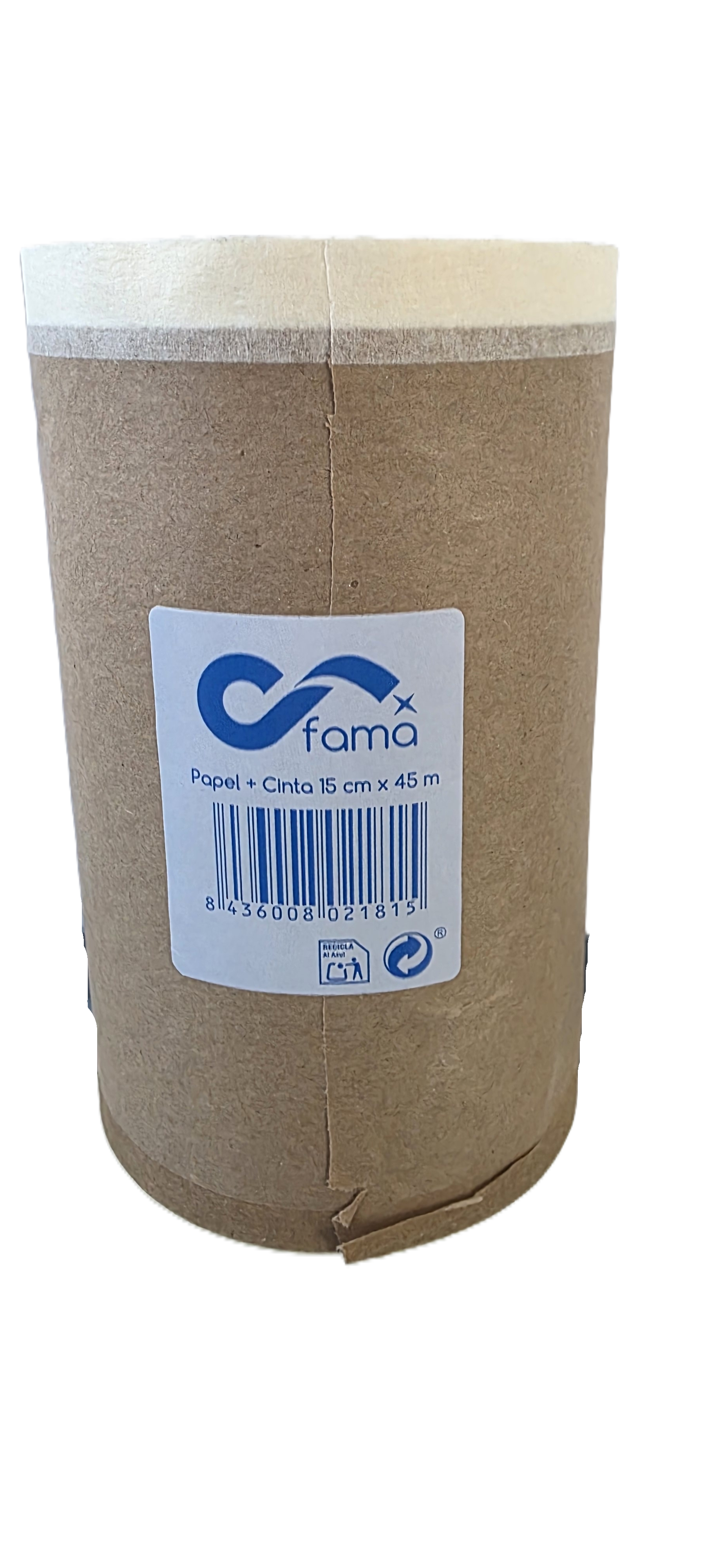 Rollo de papel con cinta para proteger (35gr) 15cmx45m | Leroy Merlin