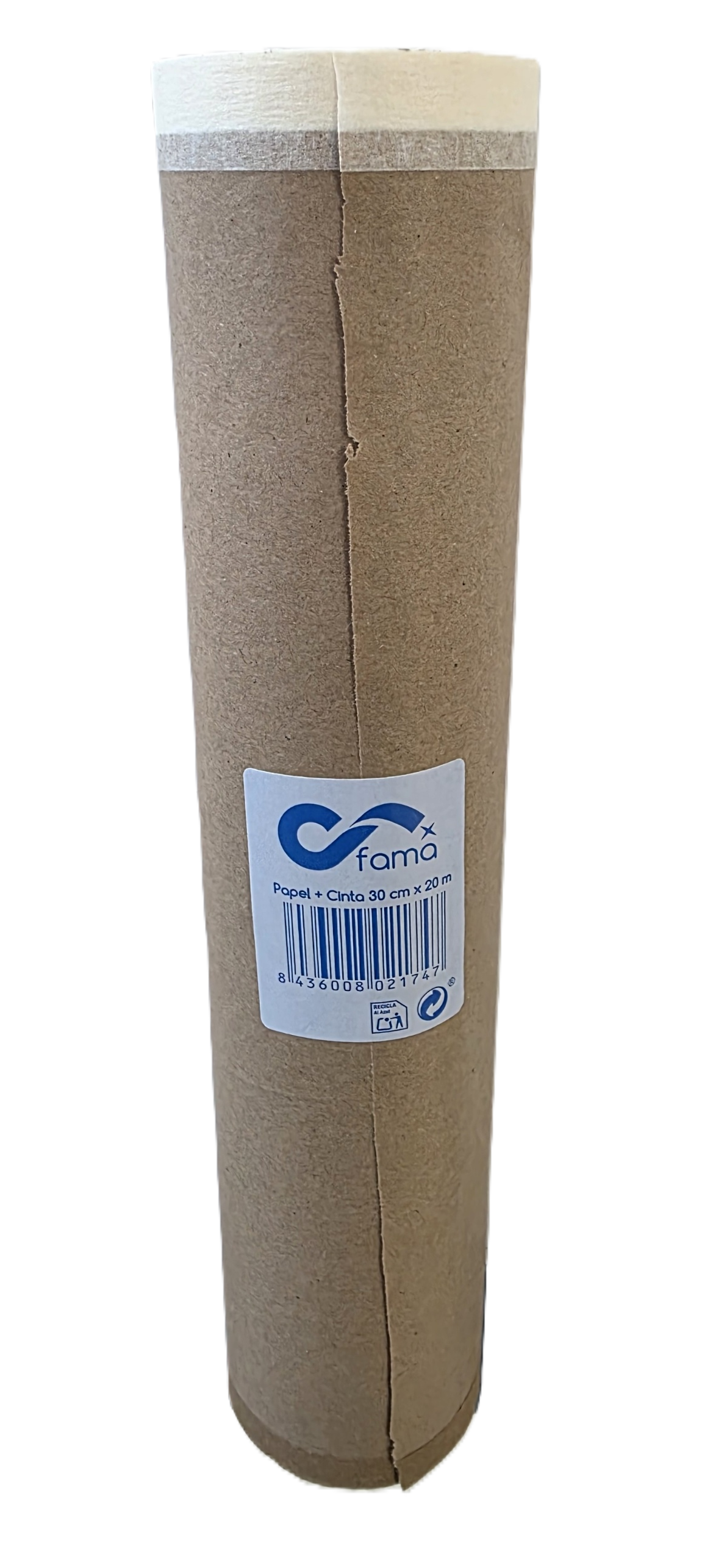Rollo de papel con cinta para proteger (35gr) 30cmx20m | Leroy Merlin
