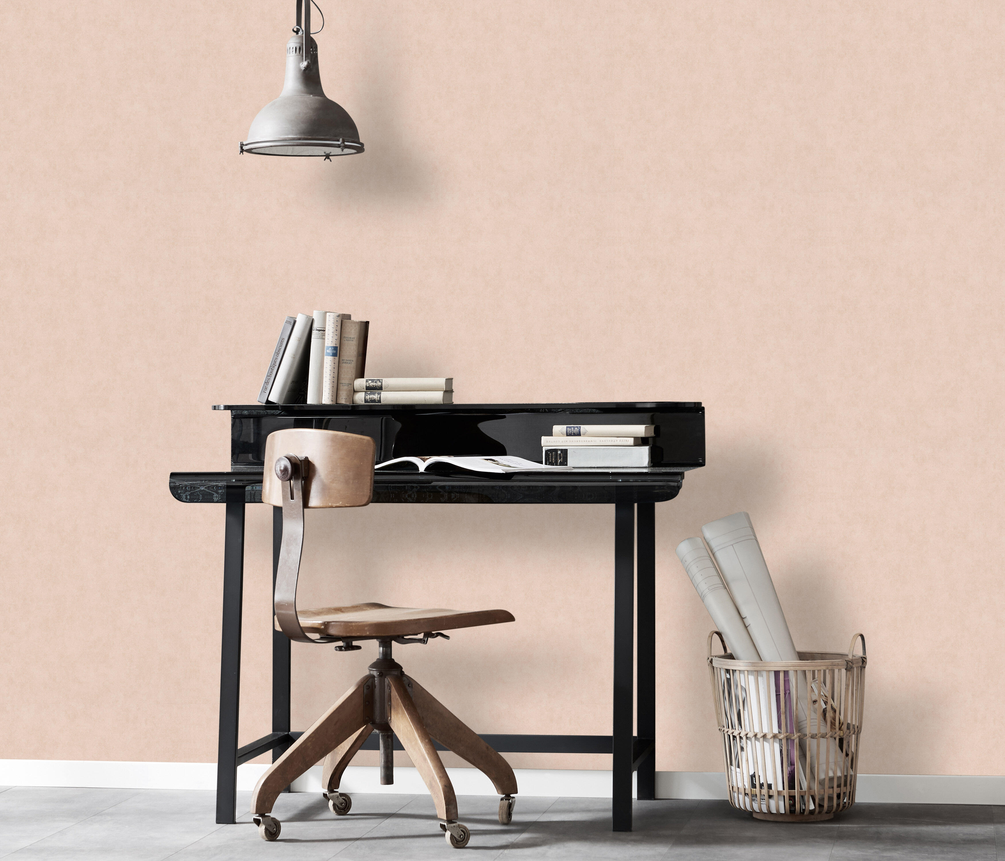 Papier peint intissé, Elysium, Dynamic flow, rose | Leroy Merlin