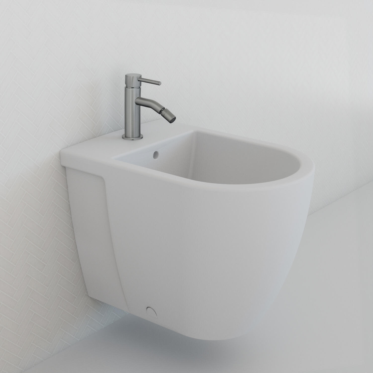 Grifo bidé GME Slim níquel | Leroy Merlin