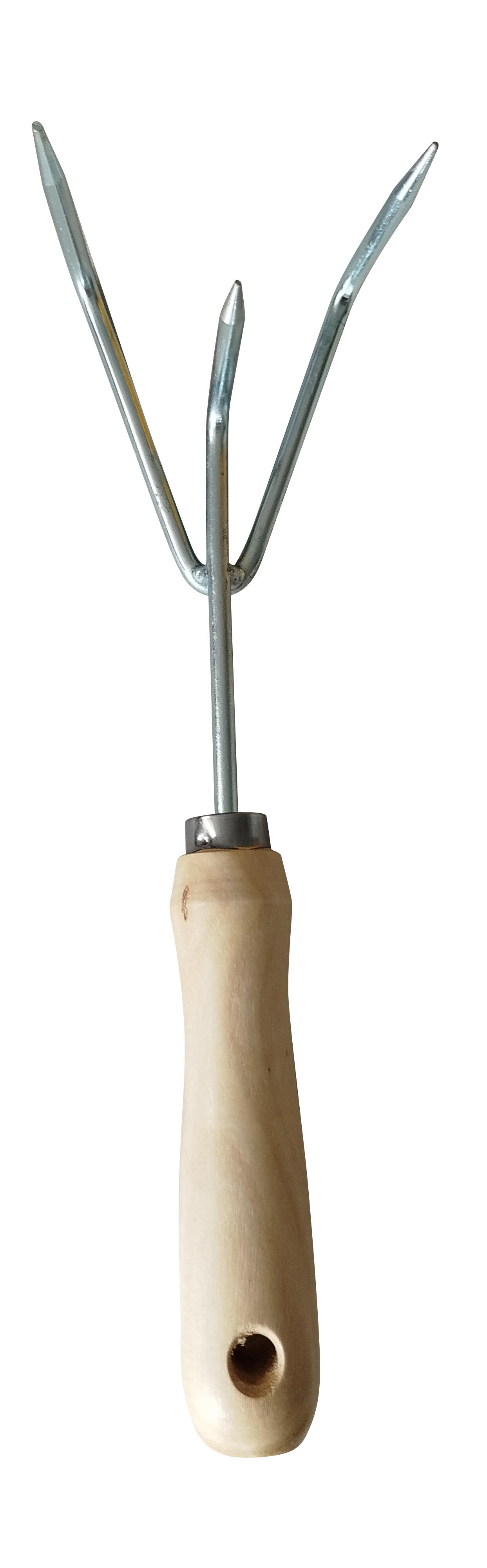 Griffe de jardin en acier avec manche bois | Leroy Merlin