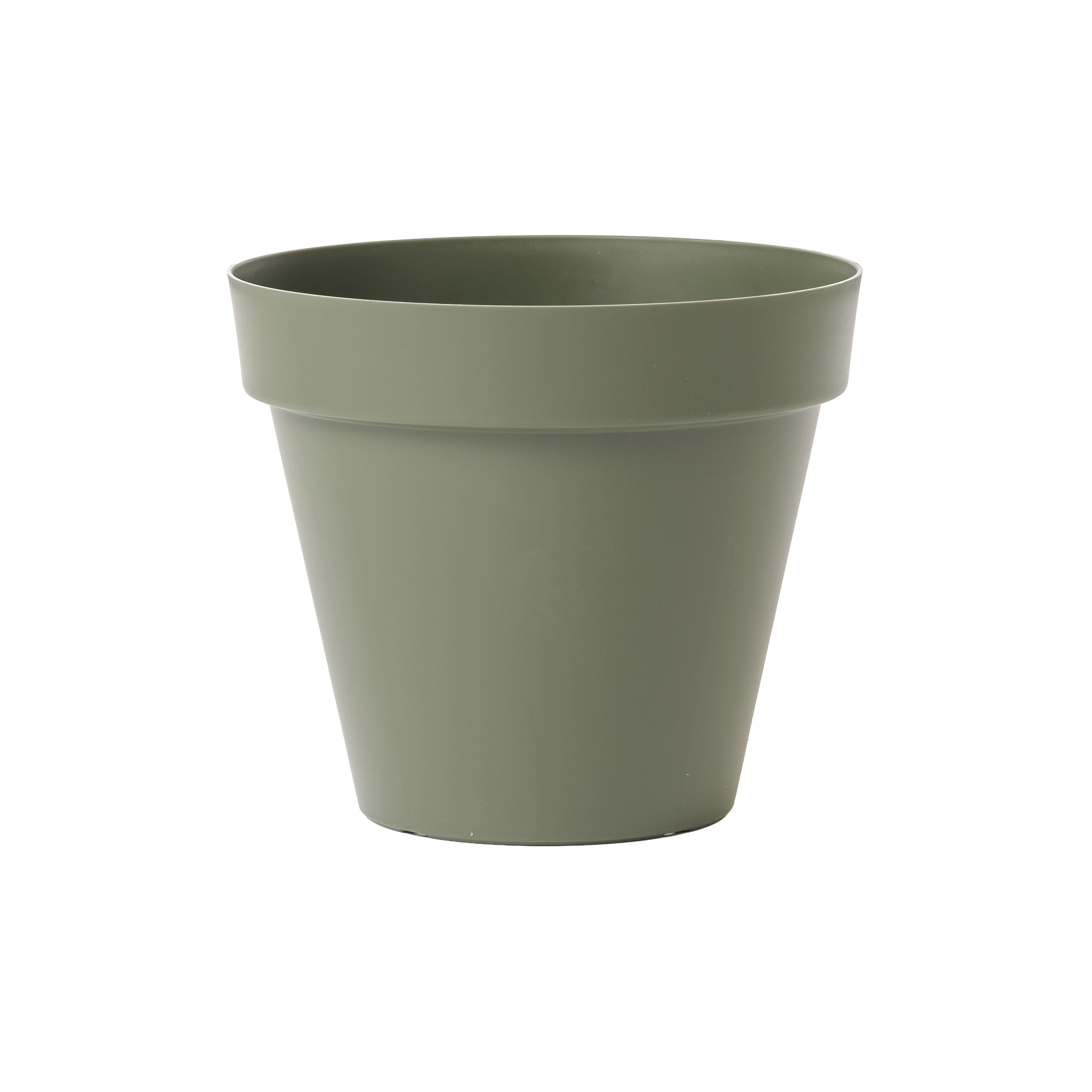 Pot GEOLIA rond Diam.30 x H.27 cm vert | Leroy Merlin