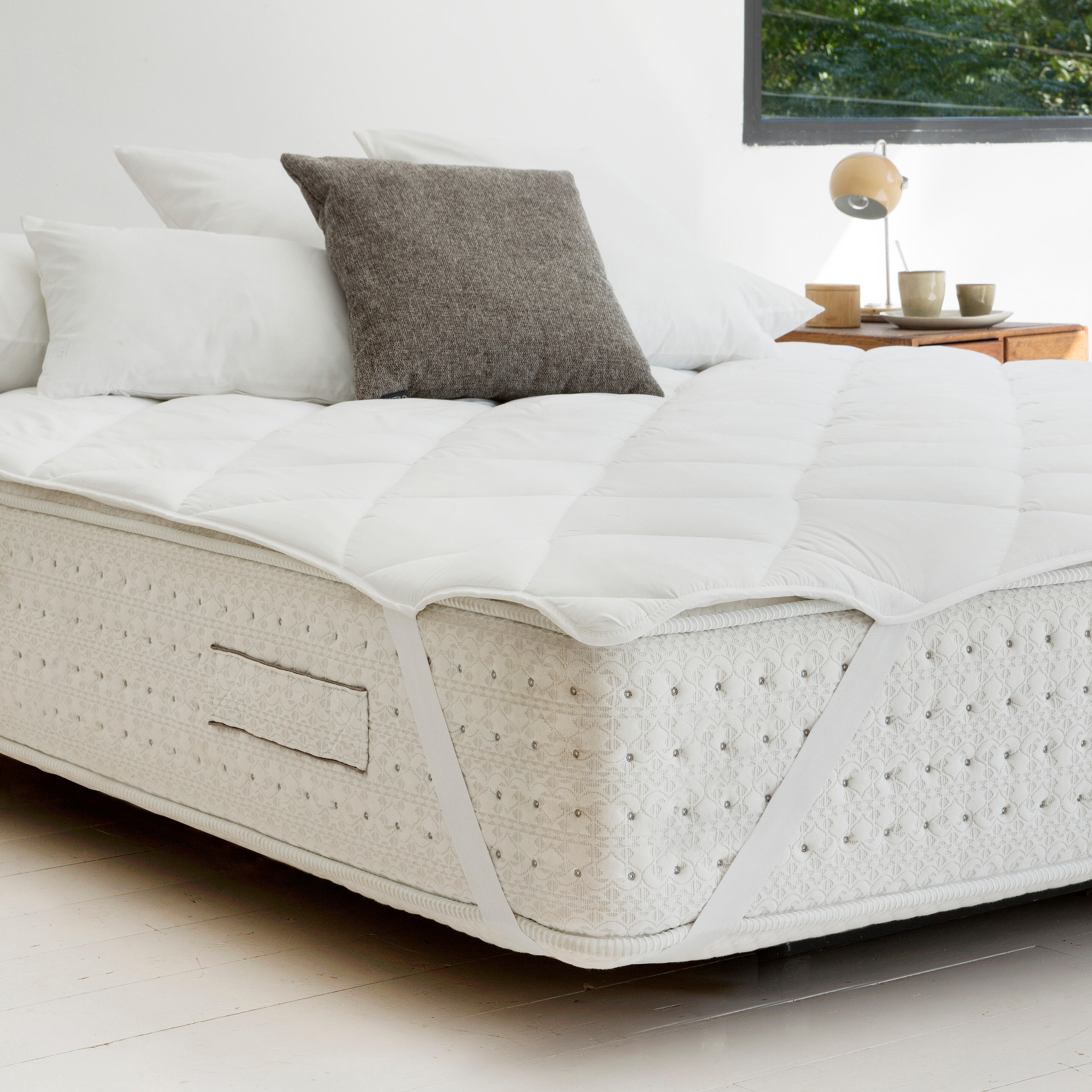 Protector de colchón impermeable Topper de 140x200 cm | Leroy Merlin