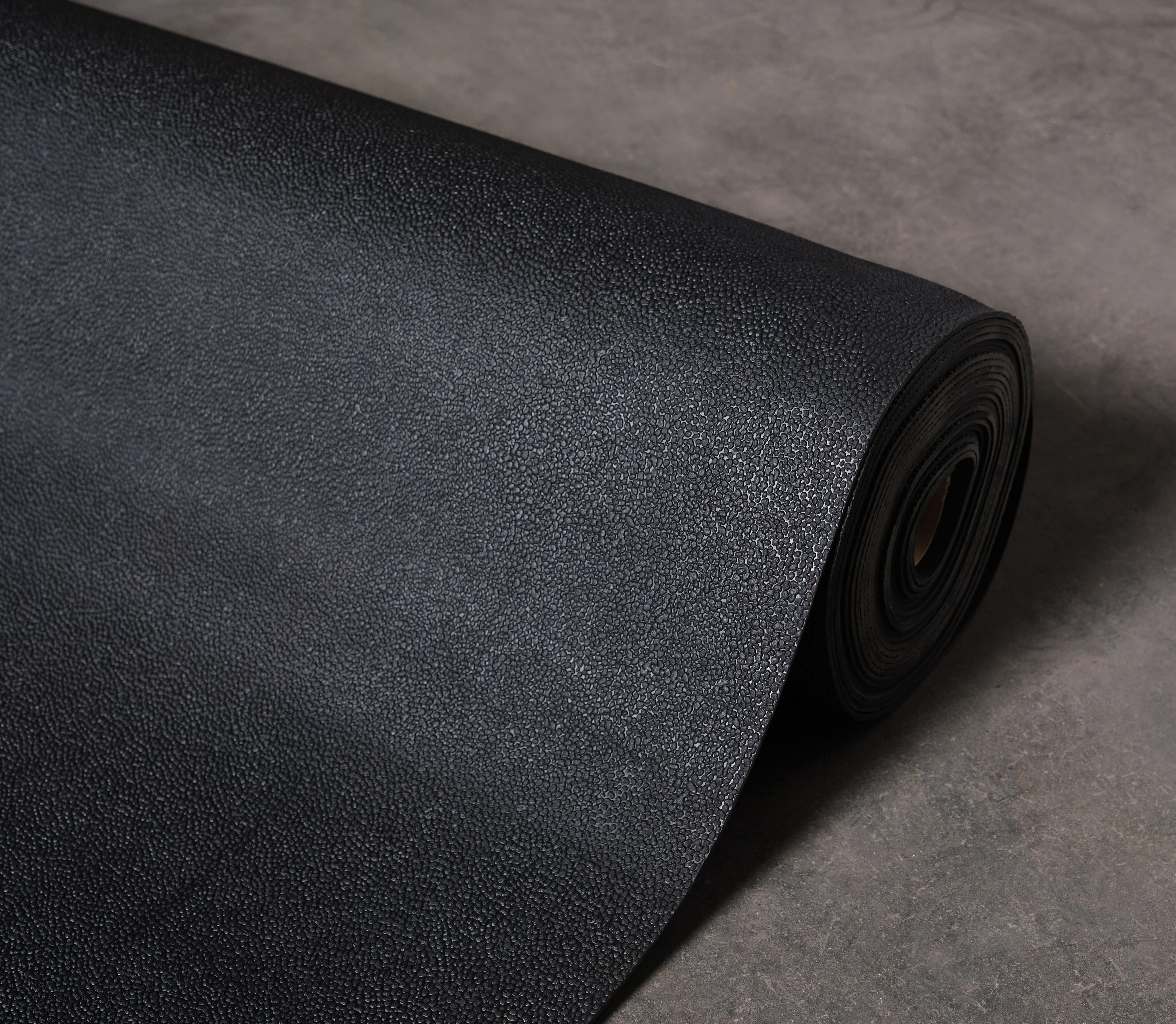 SUELO DE CAUCHO RUGOSO ROLLO 1,2X1M | Obramat