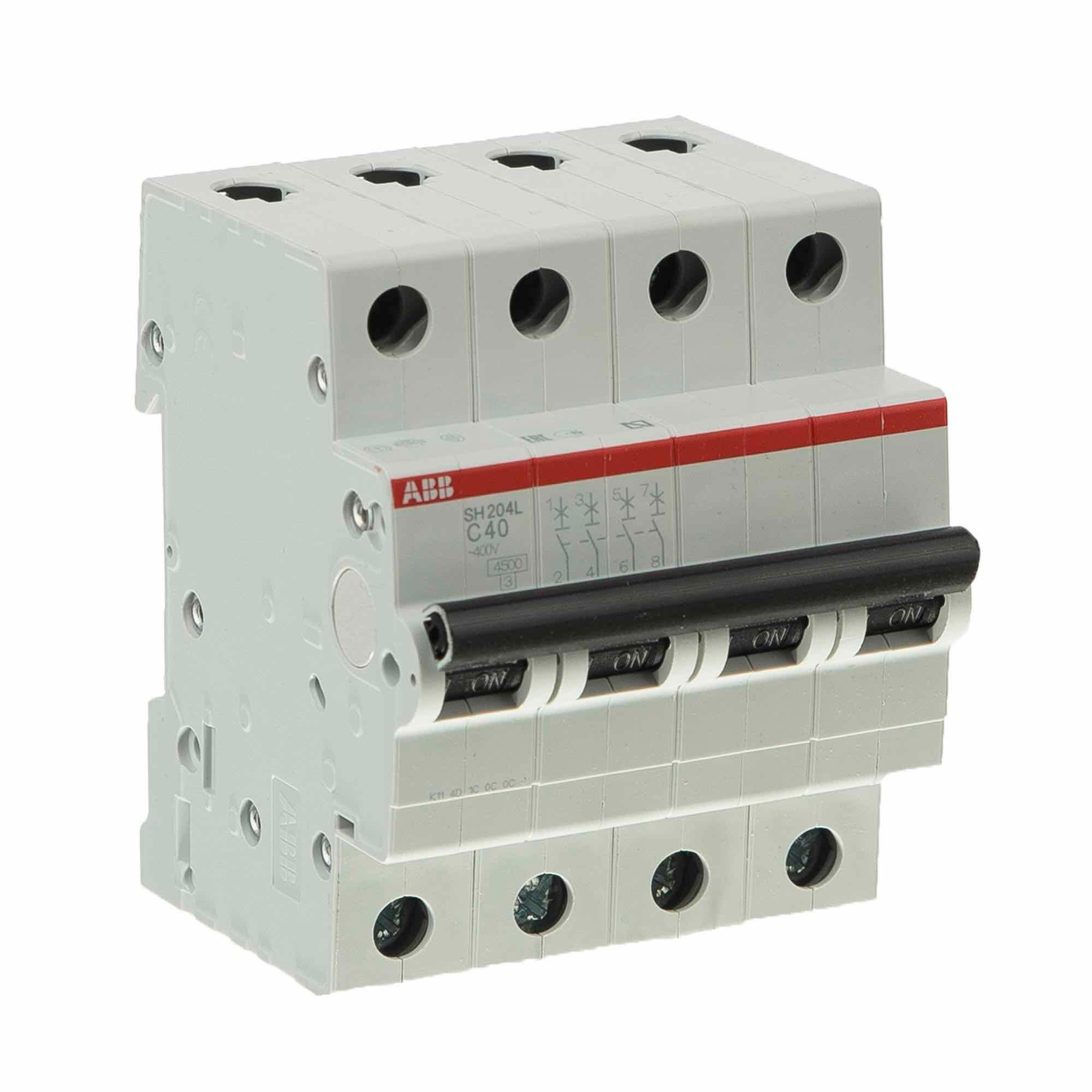 Disjunctor modular ABB, tetrapolar, 40A, 4P | Leroy Merlin