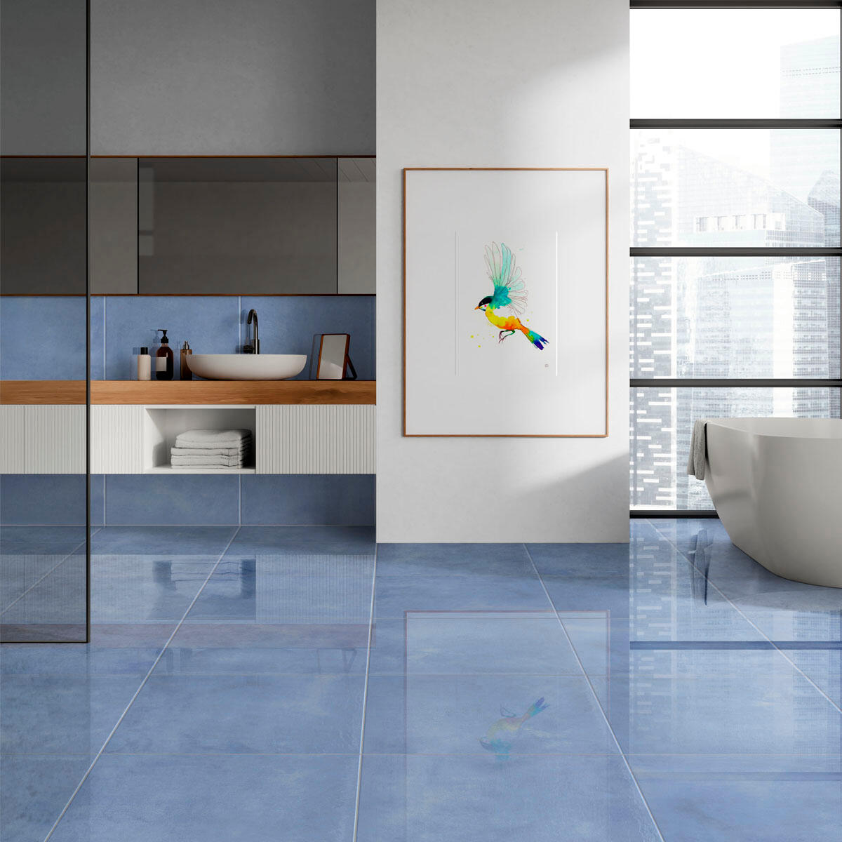 Piastrella da pavimento interno in gres porcellanato 60 x 60 cm ...