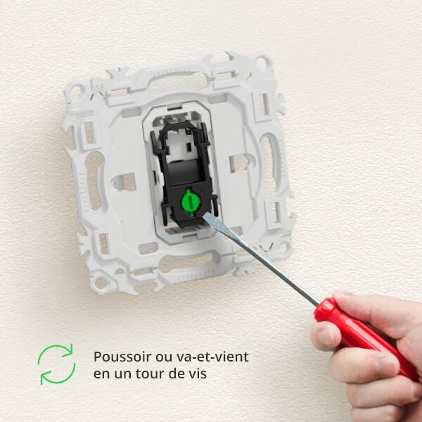 Interrupteur volet roulant connecté Wiser Odace, SCHNEIDER ELECTRIC ...