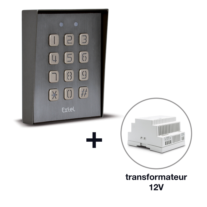 Clavier à code filaire EXTEL Klavy 3 | Leroy Merlin