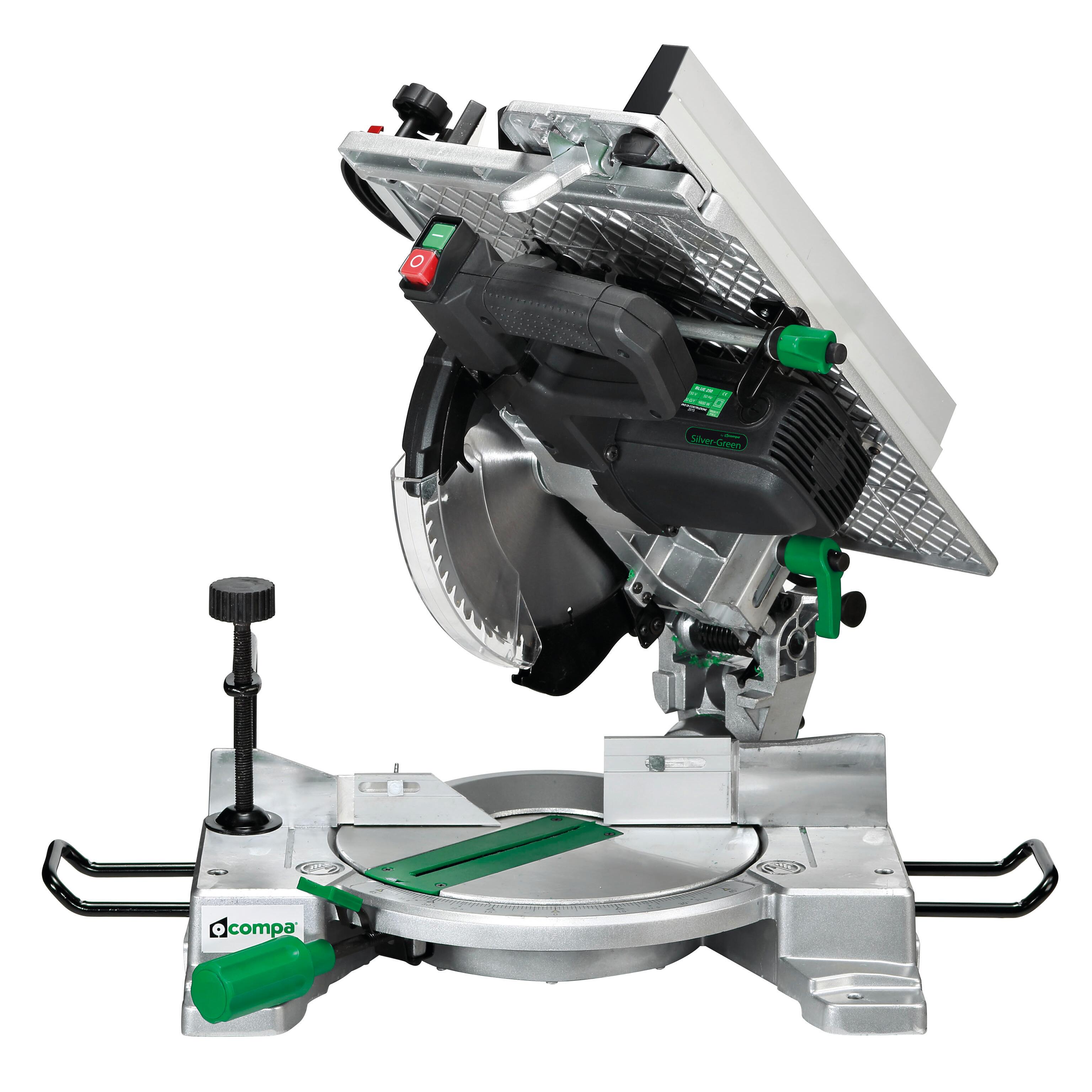 Troncatrice con pianetto COMPA silverg 250e Ø 254 mm 1600 W 4800 giri ...