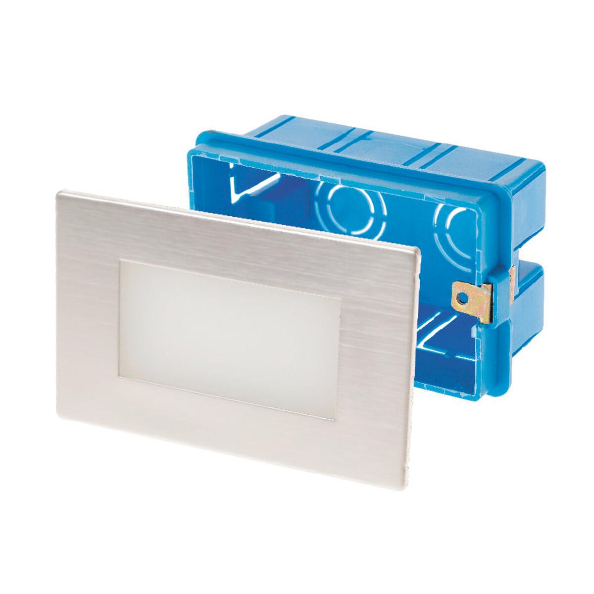 Faretto da incasso con fonte luminosa fisso Modulo LED 503 argentoX10.7 ...