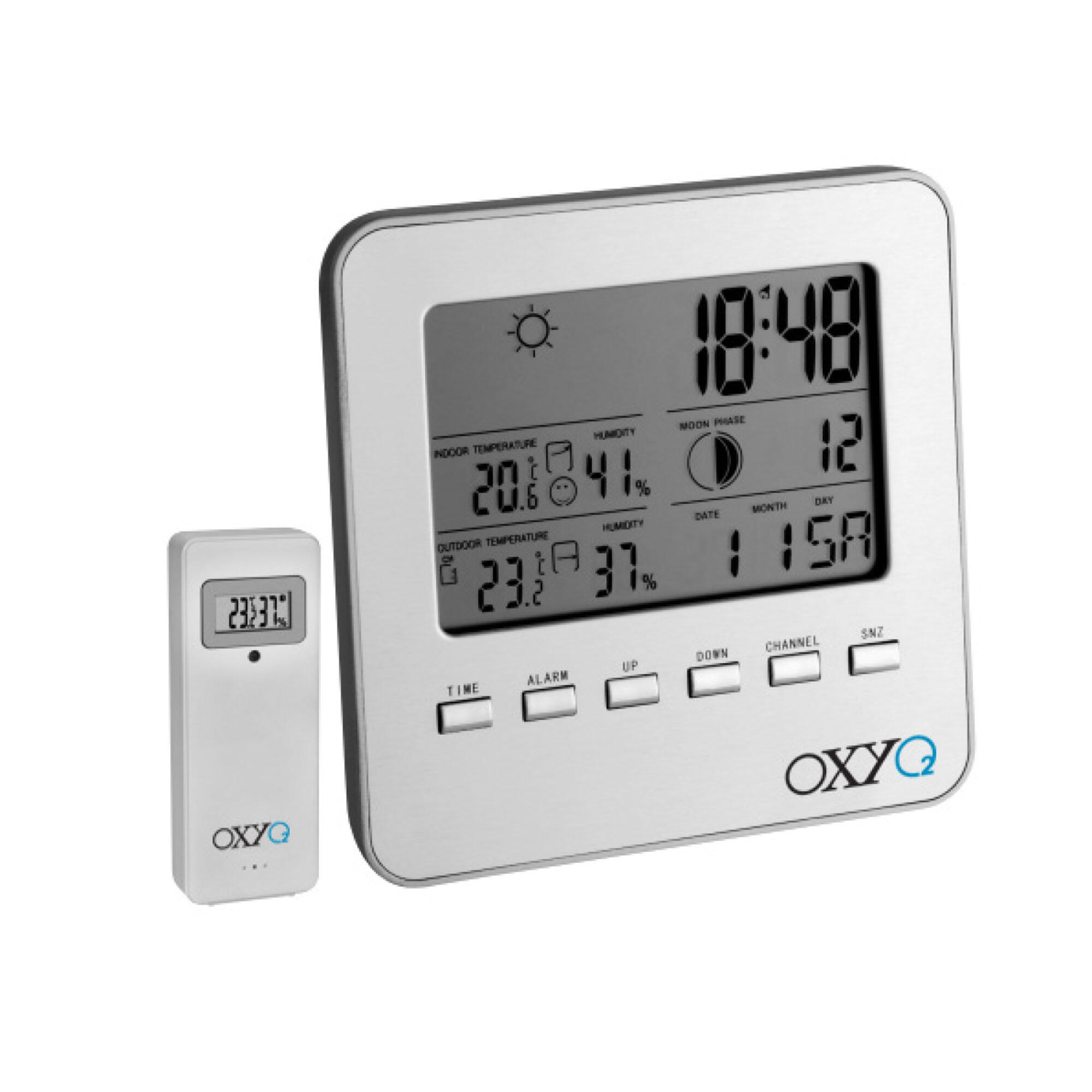 Statie meteo fara fir Oxyo2, cu transmitator exterior | Leroy Merlin
