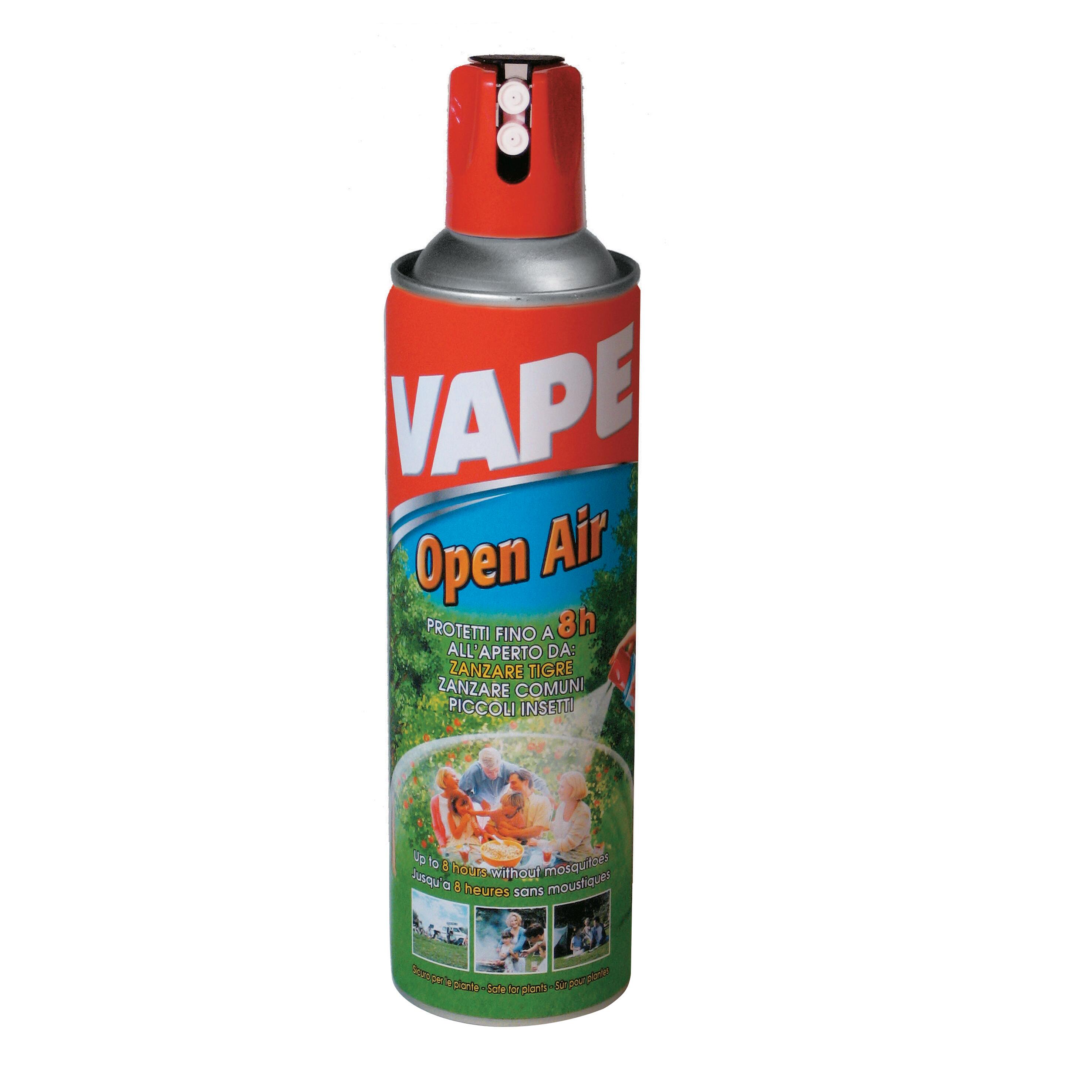 Insetticida spray per zanzare VAPE VAPE OPEN AIR EXPERT 600 ml | Leroy ...