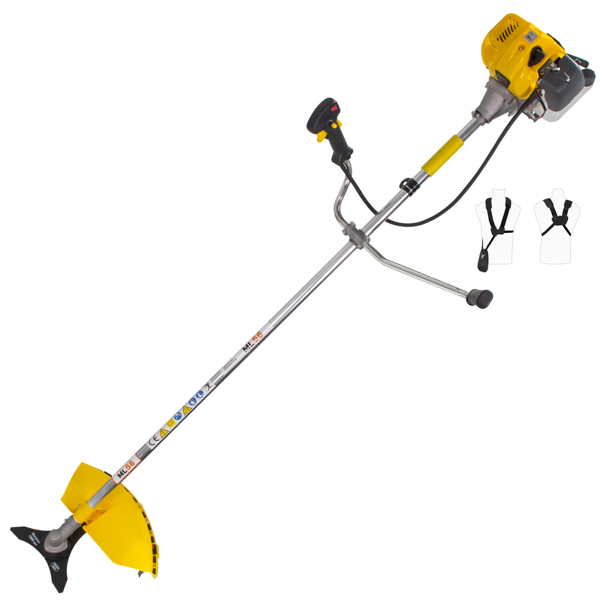 Motocoasa Ruris ML56, motor 2T, 2.7 CP, 2 kW | Leroy Merlin