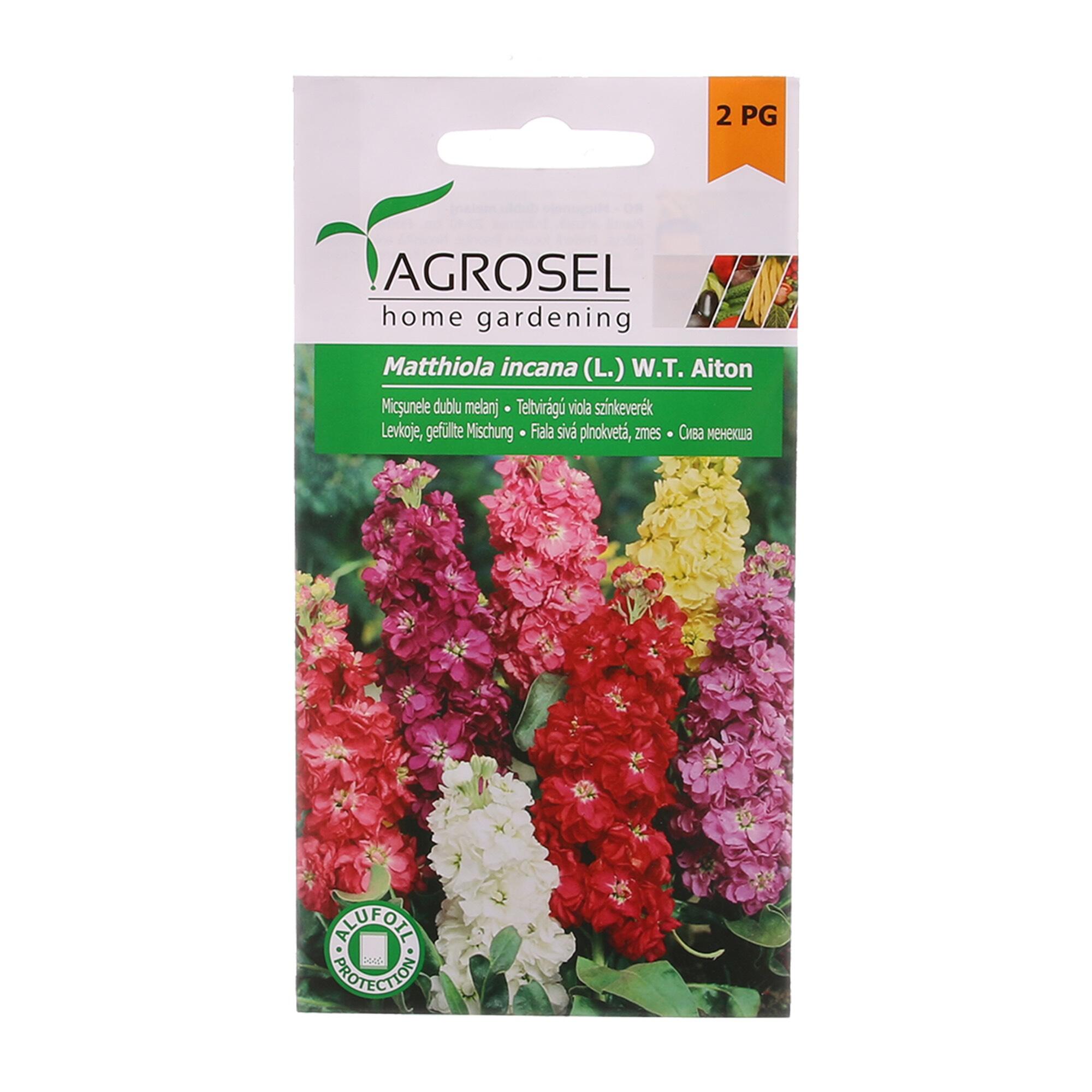 Seminte flori de primavara, micsunele, amestec culori, Agrosel, 1 g ...