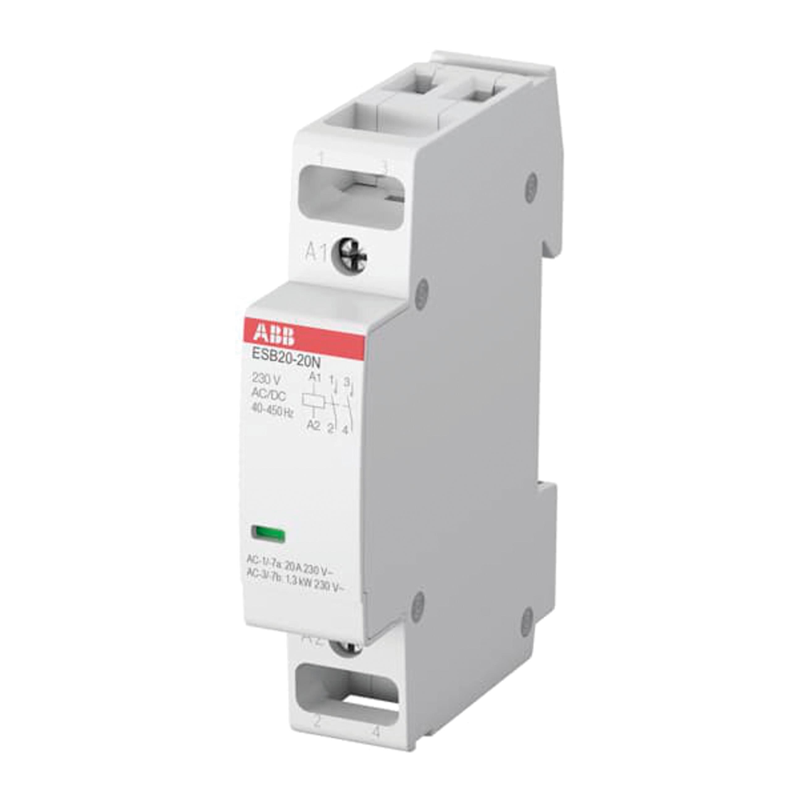 Relè ABB ESB20-11N-06 20A 1 modulo 230V | Leroy Merlin