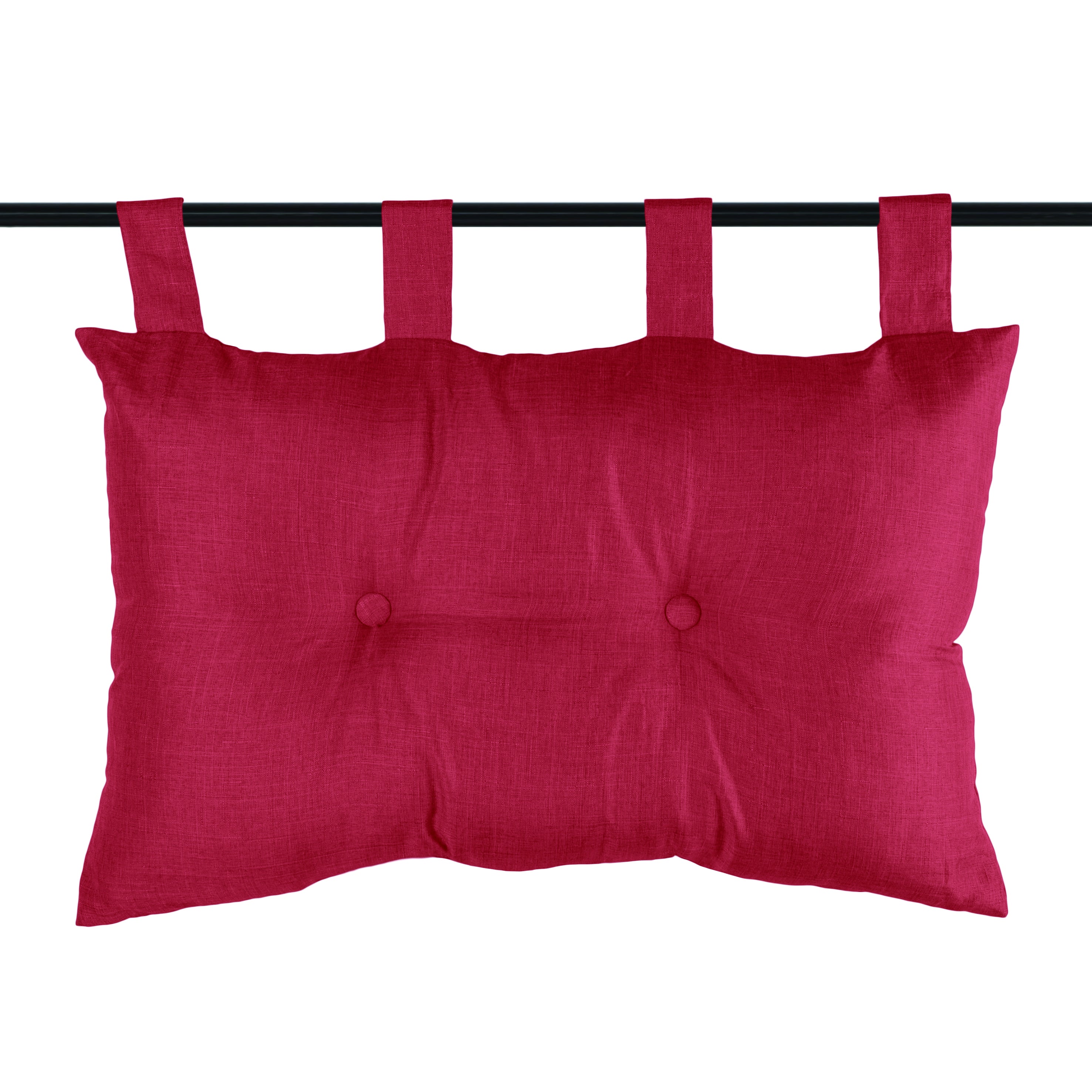 Cuscino testata letto Bea rosso 45 x 70 cm | Leroy Merlin