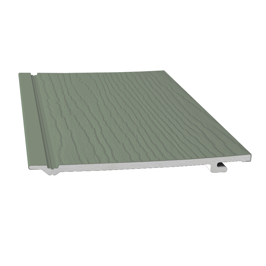 Clin pour bardage pvc vert FREEFOAM Faza 2.4 m | Leroy Merlin