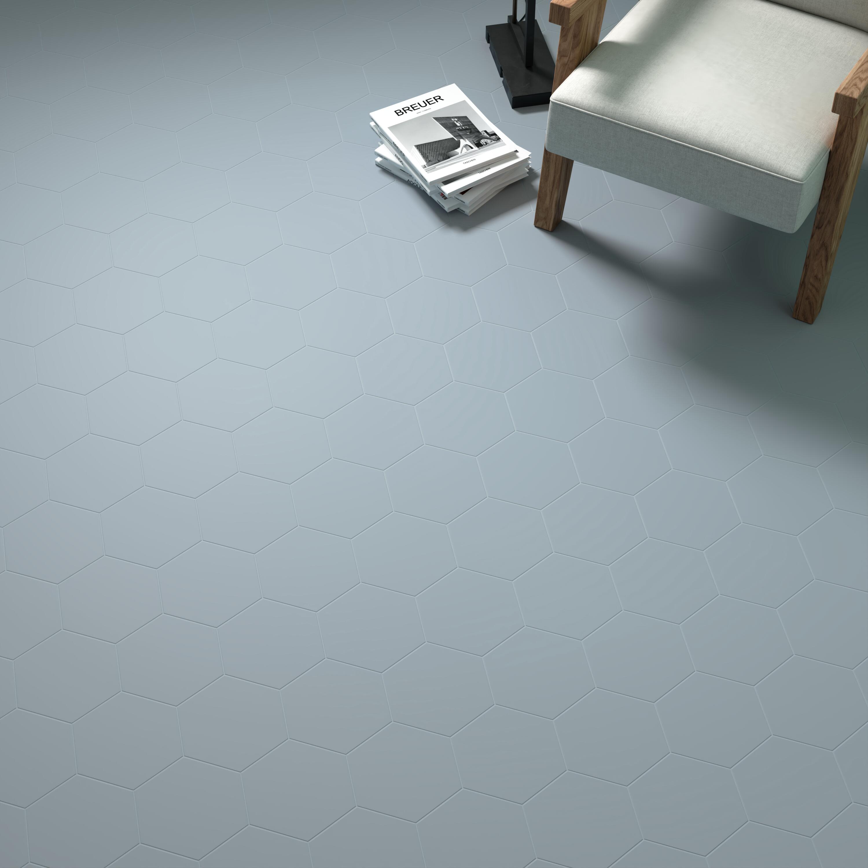 Carrelage mur intérieur Kroma bleu l.17.5 x L.20 cm | Leroy Merlin