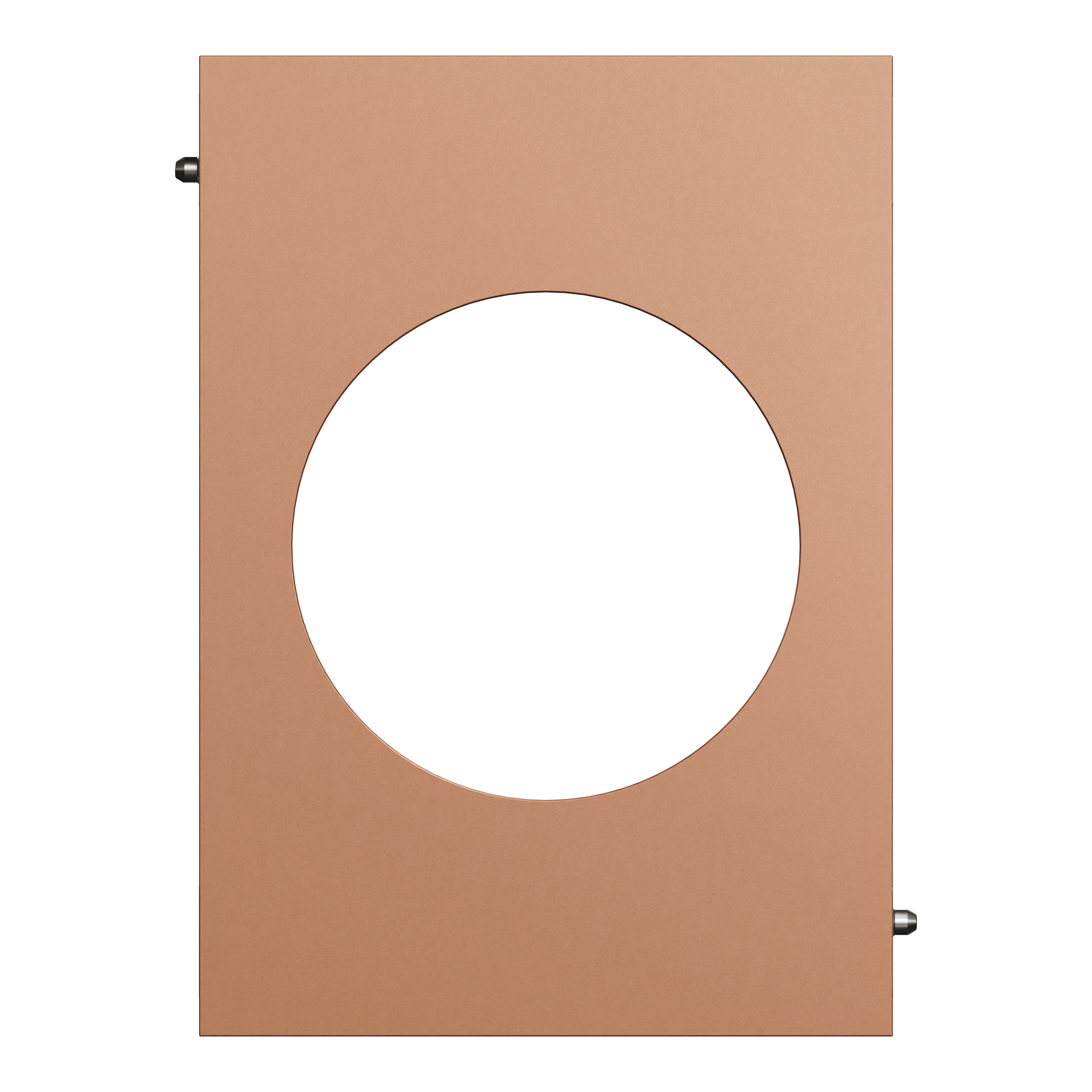 Plaque simple centrale Odace Architecte, SCHNEIDER ELECTRIC, effet ...