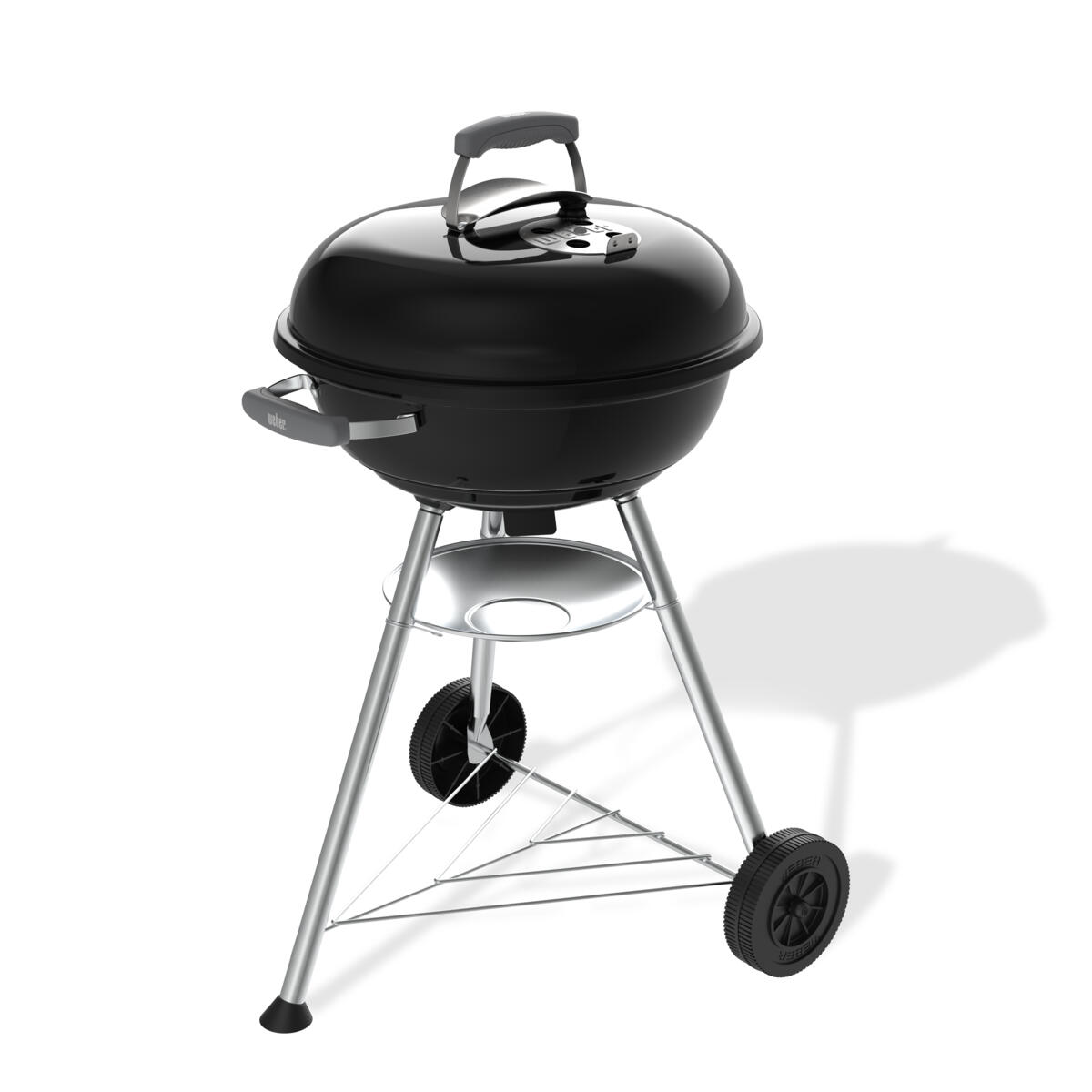 Barbecue charbon de bois WEBER Compact kettle 47 noir | Leroy Merlin
