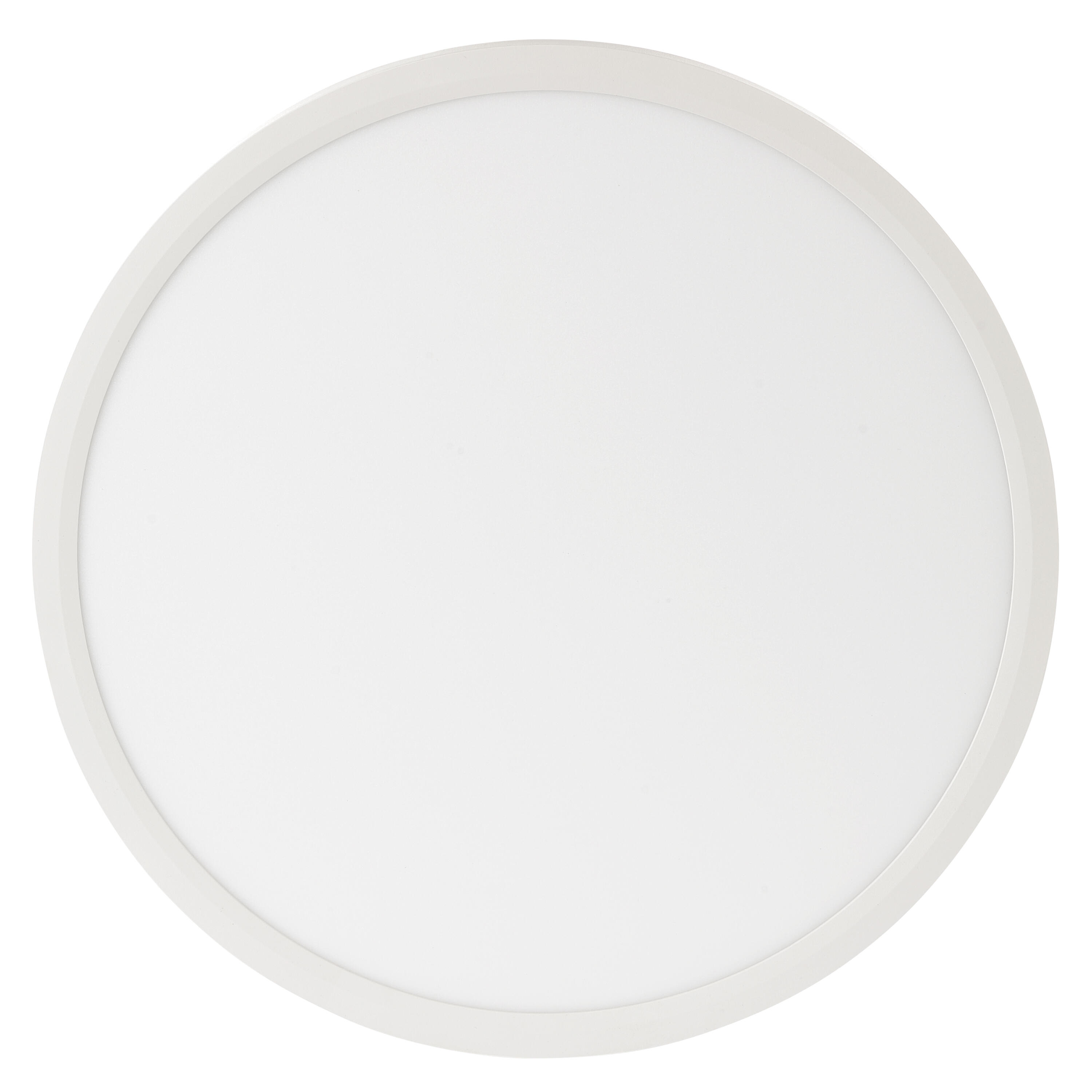 Plafón LED redondo blanco 3000 lm blanco neutro (4000K) ø40 cm IP20 ...