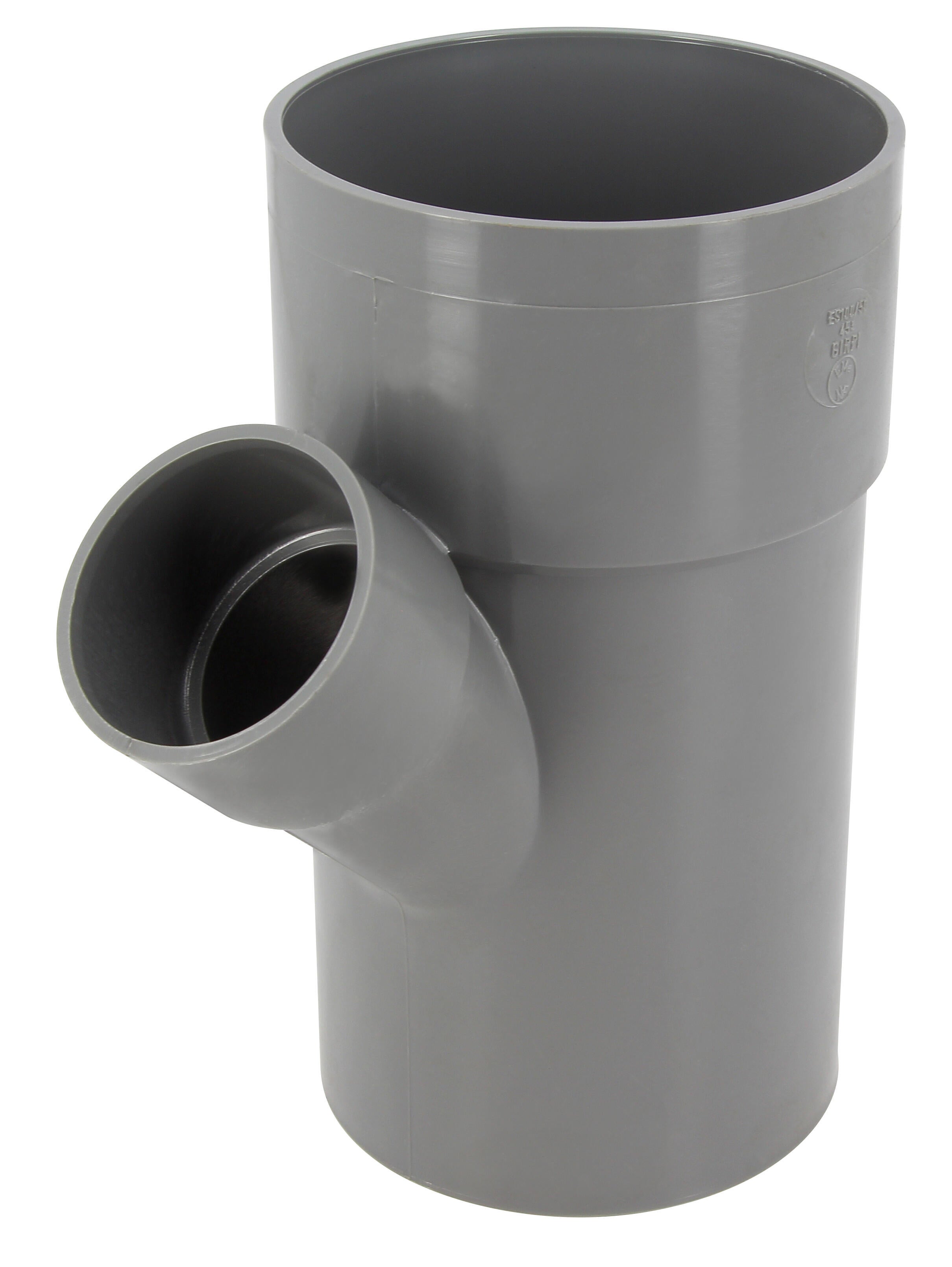 Embranchement simple mâle / femelle 45° pvc Diam.100 mm GIRPI | Leroy ...