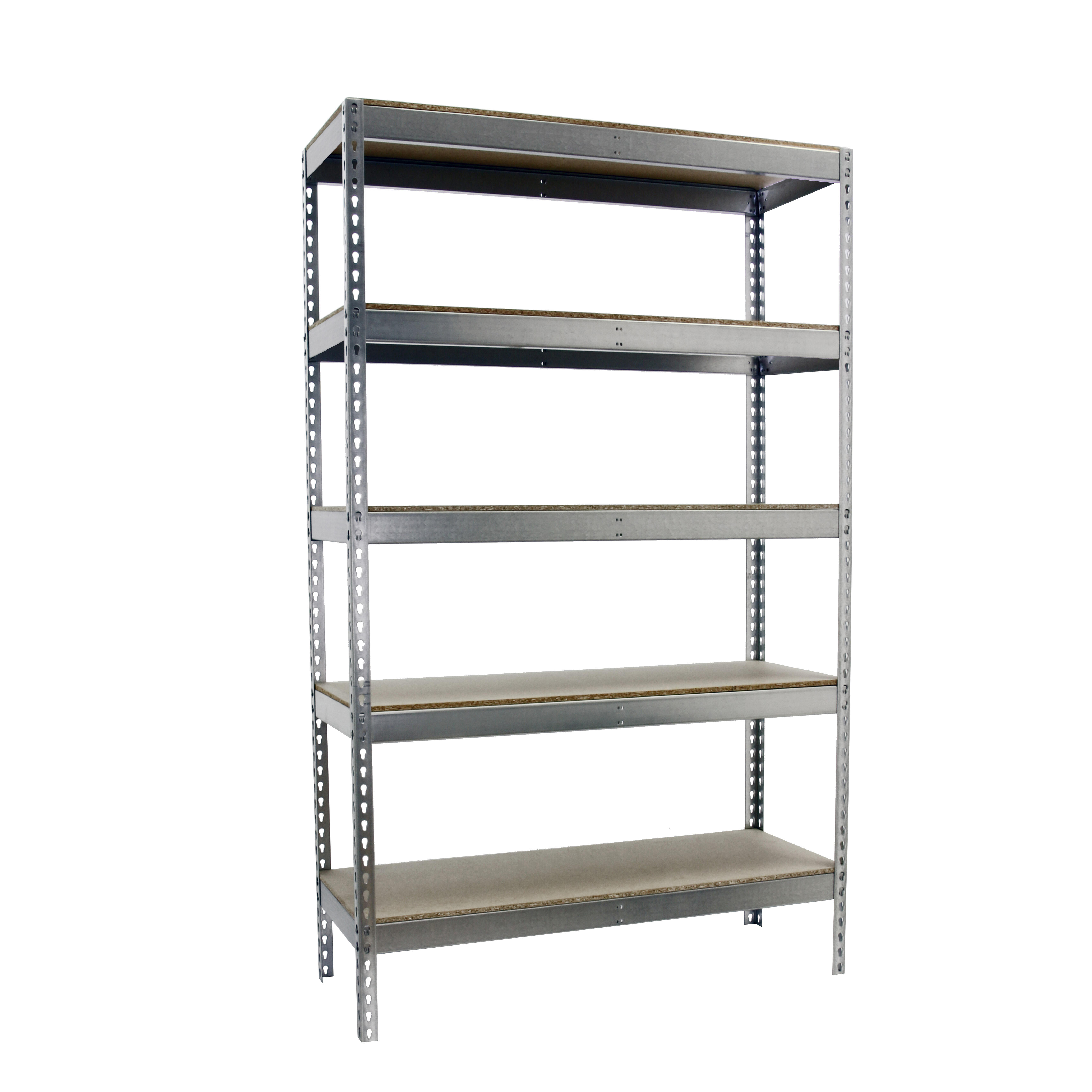 Estantería en kit de 300X150X75cm de carga máx. 400 kg por balda color ...