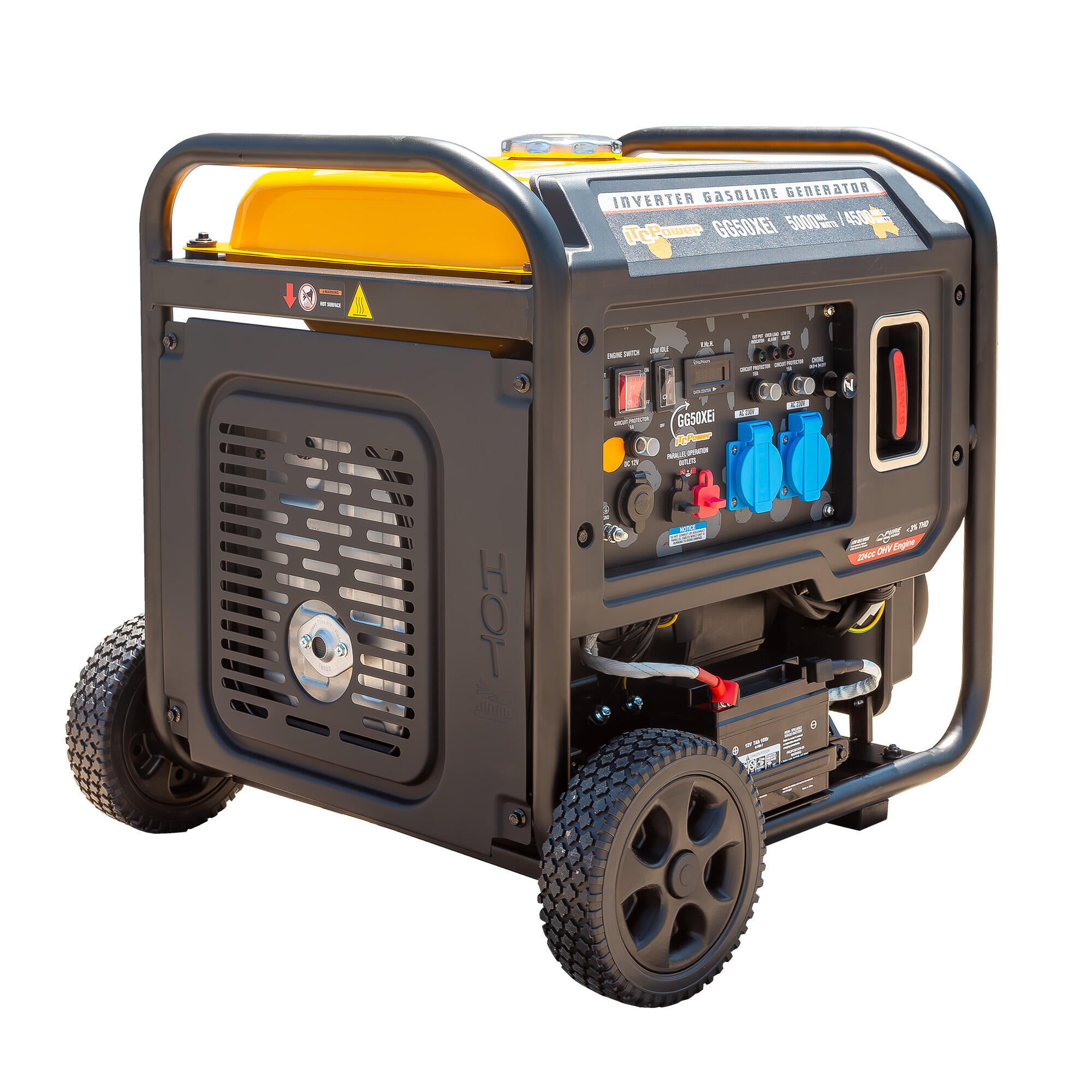 Generador inverter itc 5000w 38kg | Leroy Merlin