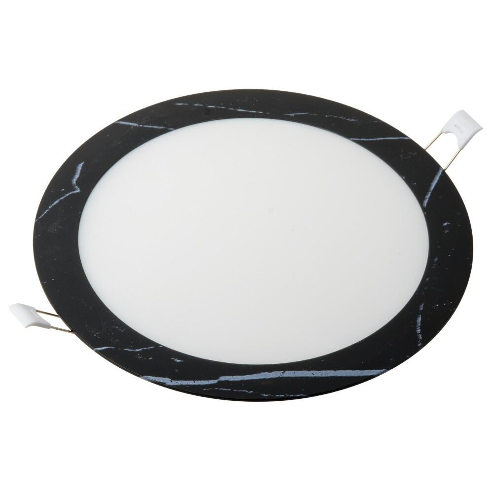 Downlight LED empotrable MIALUZ GROK negro redondo 2140 lm 20 W luz CCT ...