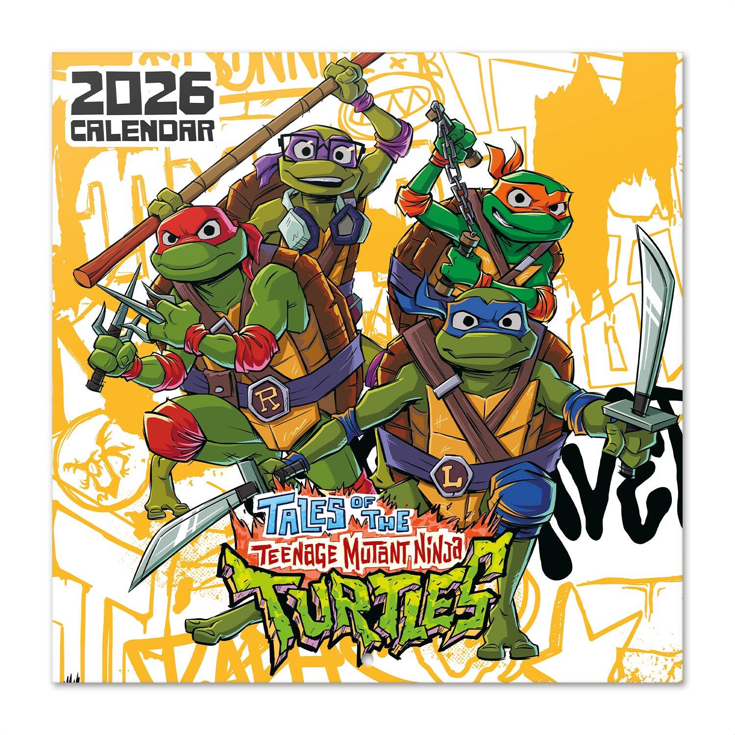 Calendario 2026 Tortugas Ninja de 30x30 cm | Leroy Merlin