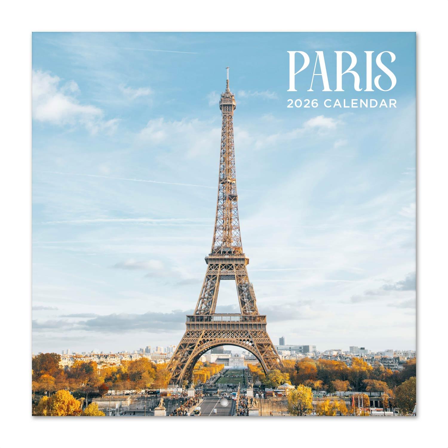 Calendario 2026 Paris de 30x30 cm | Leroy Merlin