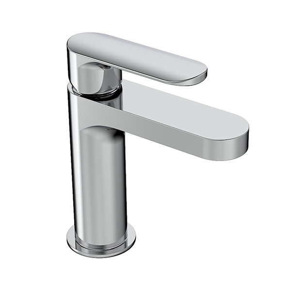 Grifo monomando de lavabo Flow con un caudal de 6 l/min en color cromo ...