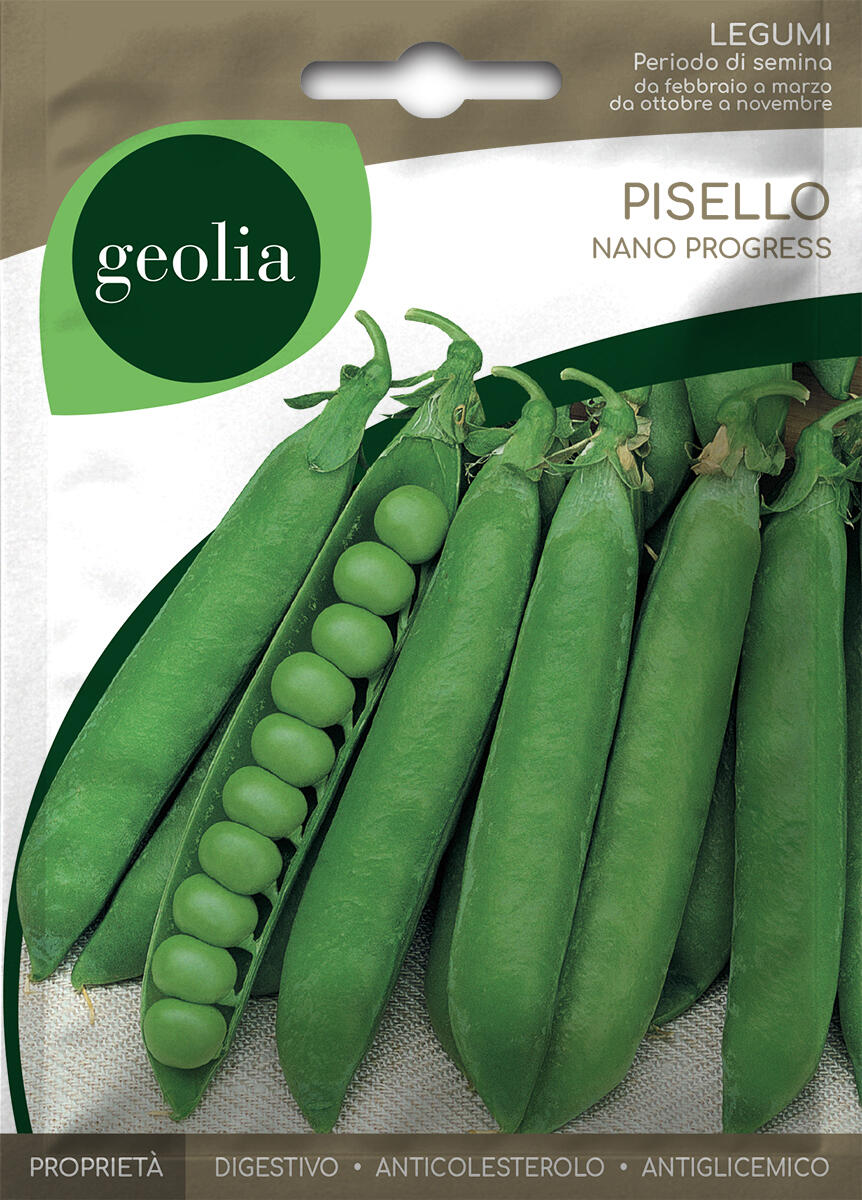 Semi per orto di pisello nano progress GEOLIA 0.01 kg | Leroy Merlin